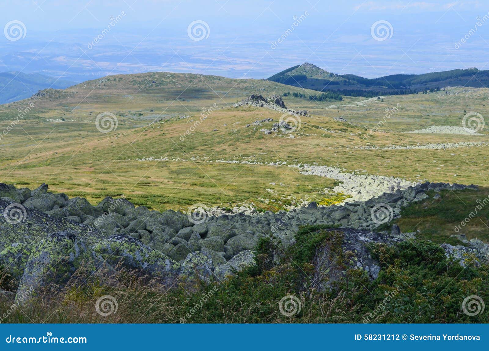 Vitosha mountain stock photo. Image of trekking, reserve - 58231212