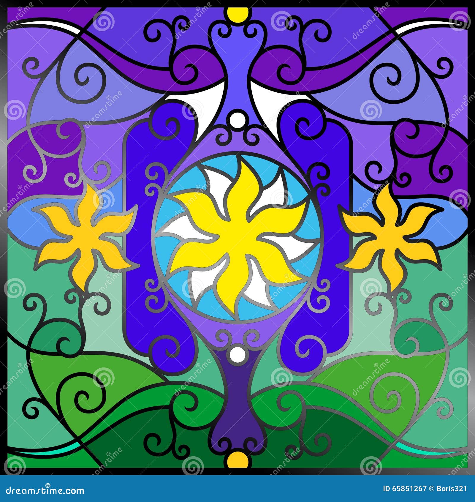 Vitr_Uzor-3_quard ilustração do vetor. Ilustração de fundo - 65851267