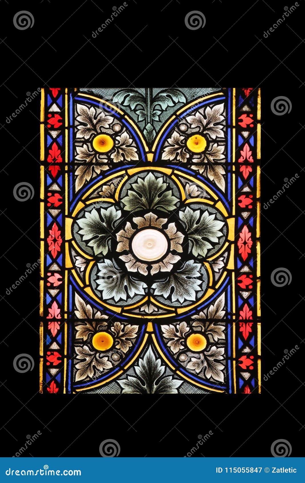 Vitral En La Catedral De Zagreb Imagen de archivo - Imagen de alabanza ...