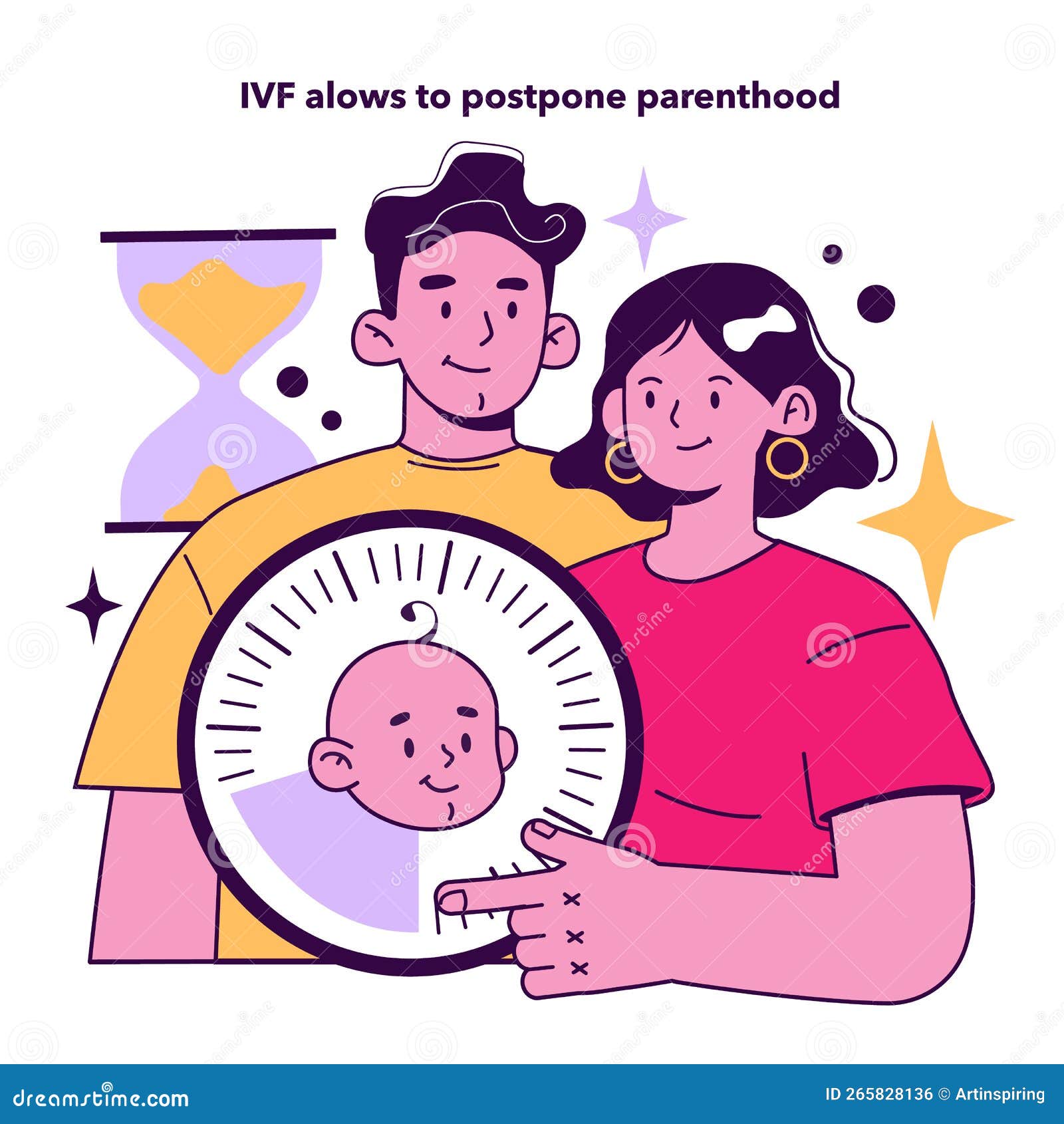 In Vitro Fertilization Benefit. Infertility and Problem with ...