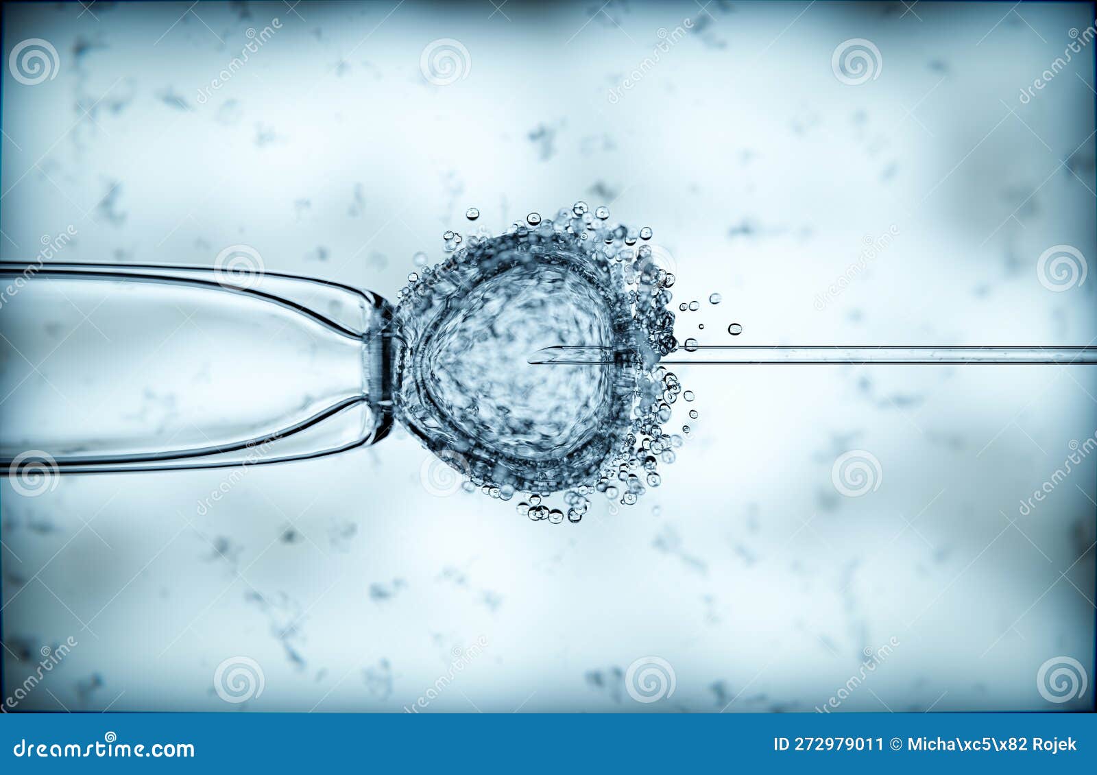Intracytoplasmic Sperm Injection (ICSI) Process Diagram Stock Image ...