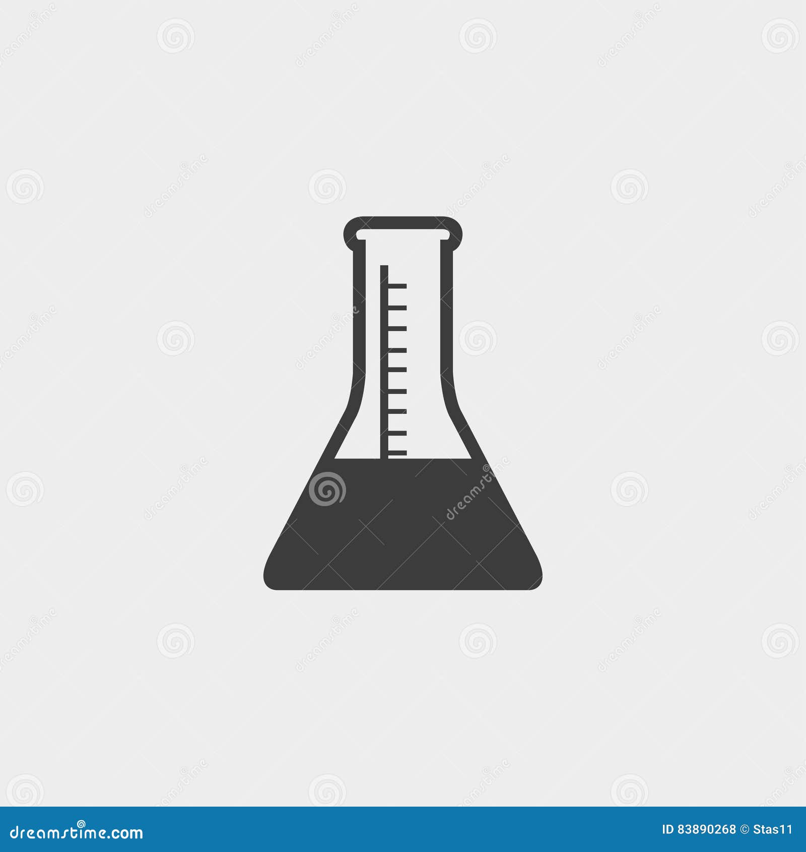 Vitro Icon in a Flat Design in Black Color. Vector Illustration Eps10 ...