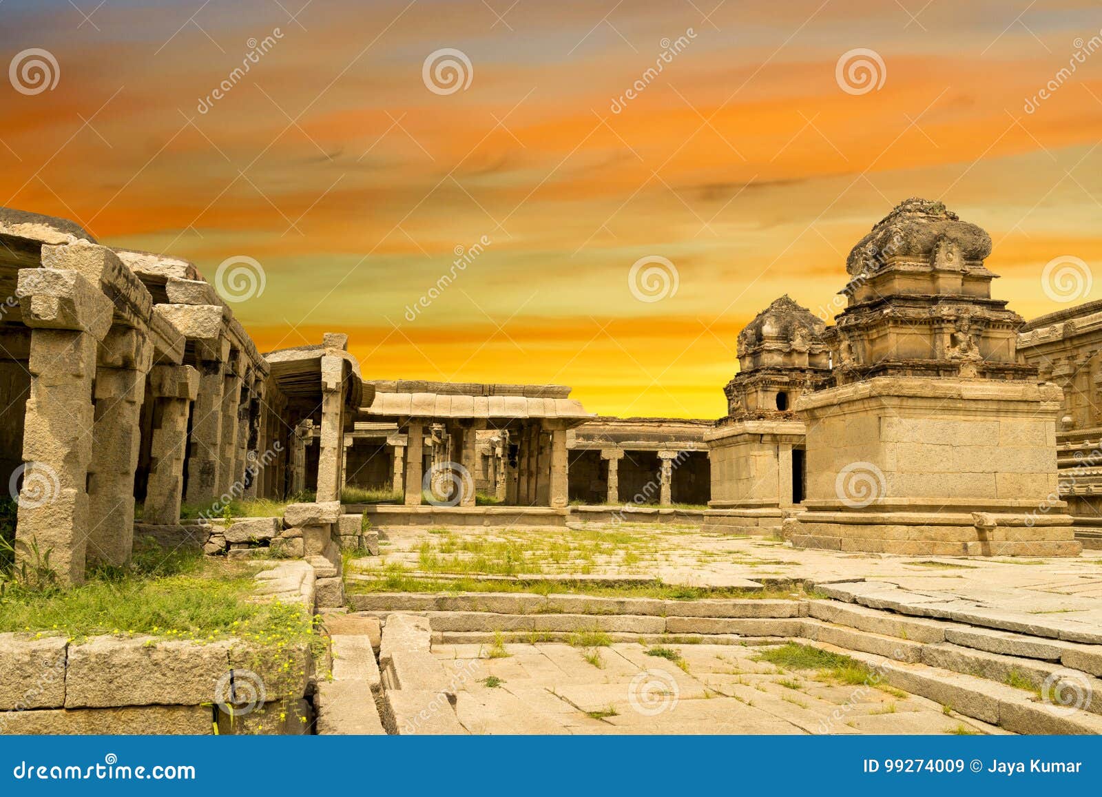 Vittala-Tempel Hampi, Karnataka, Indien Redaktionelles Stockbild - Bild ...