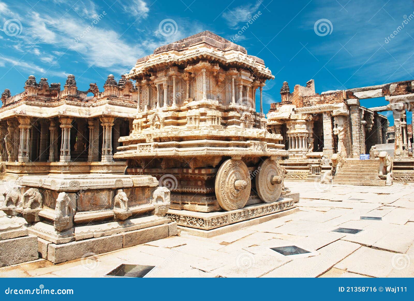 Vittala temple in hampi stock photo. Image of interesting - 21358716