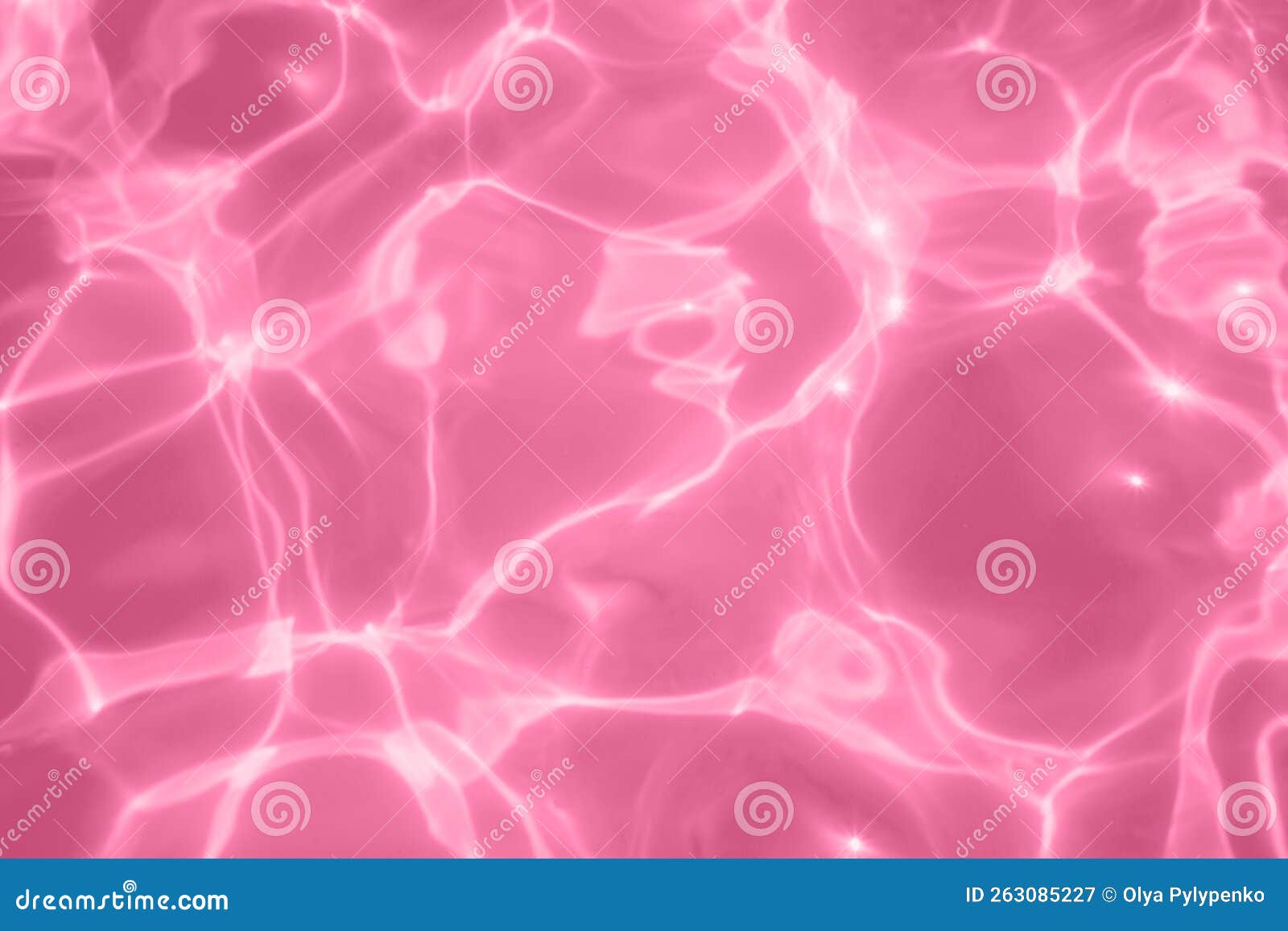 Viva Magenta Background, Water Waves in the Pool with Sun Reflection ...