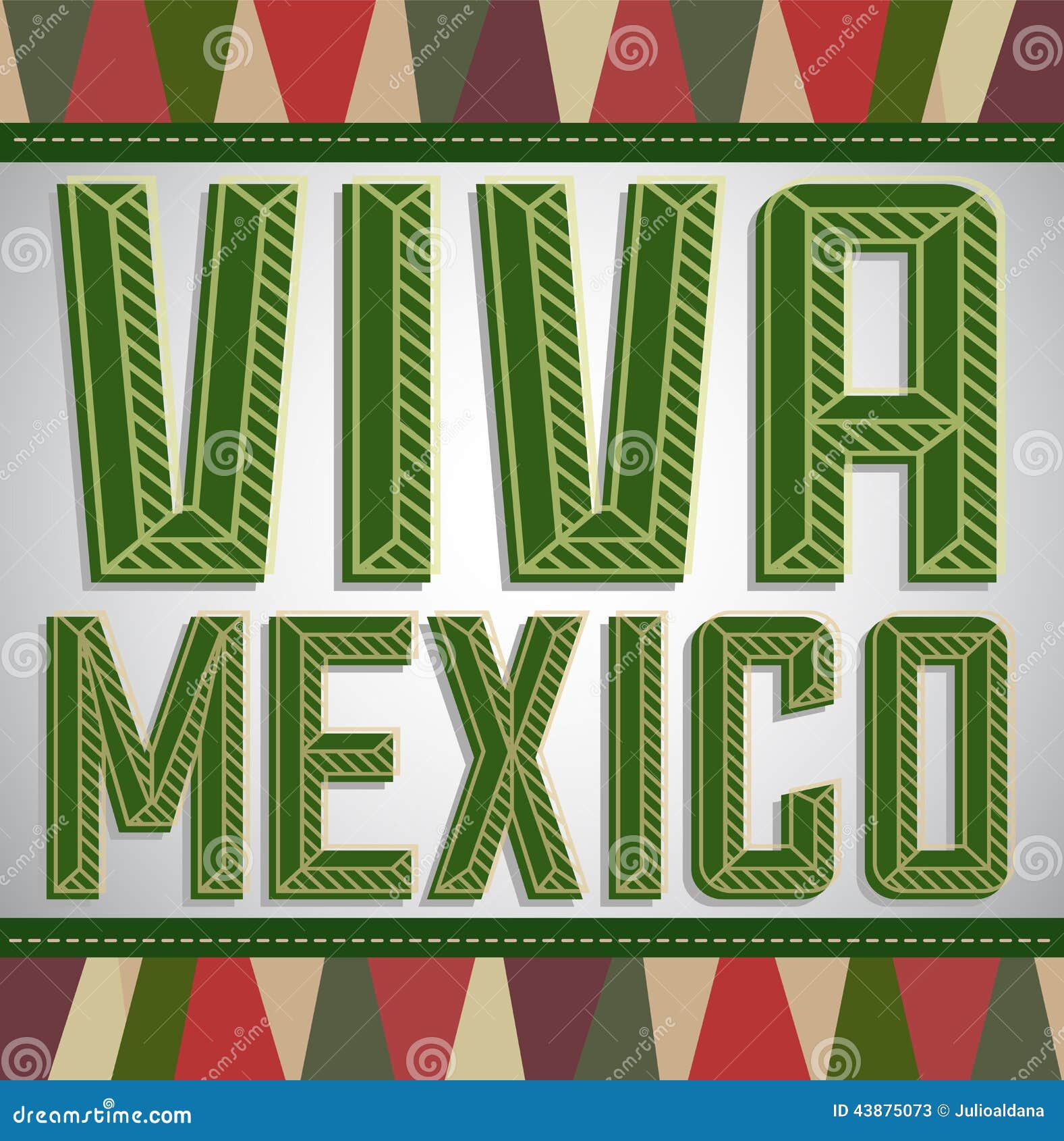 Viva Mexico - Mexican Holiday Stock Vector - Illustration of holiday ...
