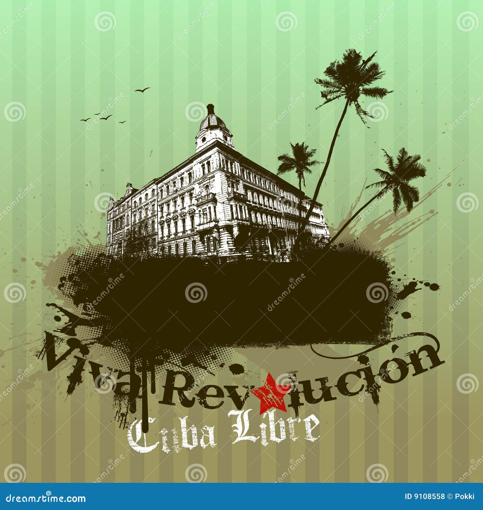 Viva Revolucion Illustration. Vector Stock Vector - Illustration of ...