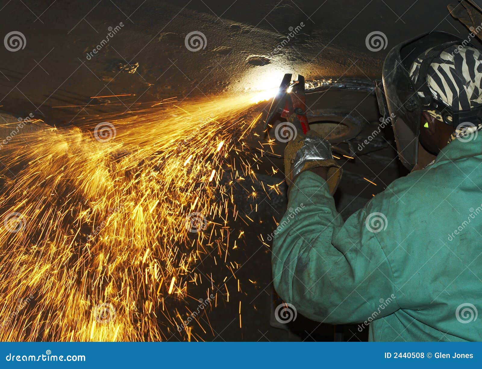 Vivaracho grande foto de archivo. Imagen de arte, trabajador - 2440508