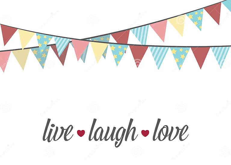 Vive El Amor De La Risa Vector Ilustración del Vector - Ilustración de ...