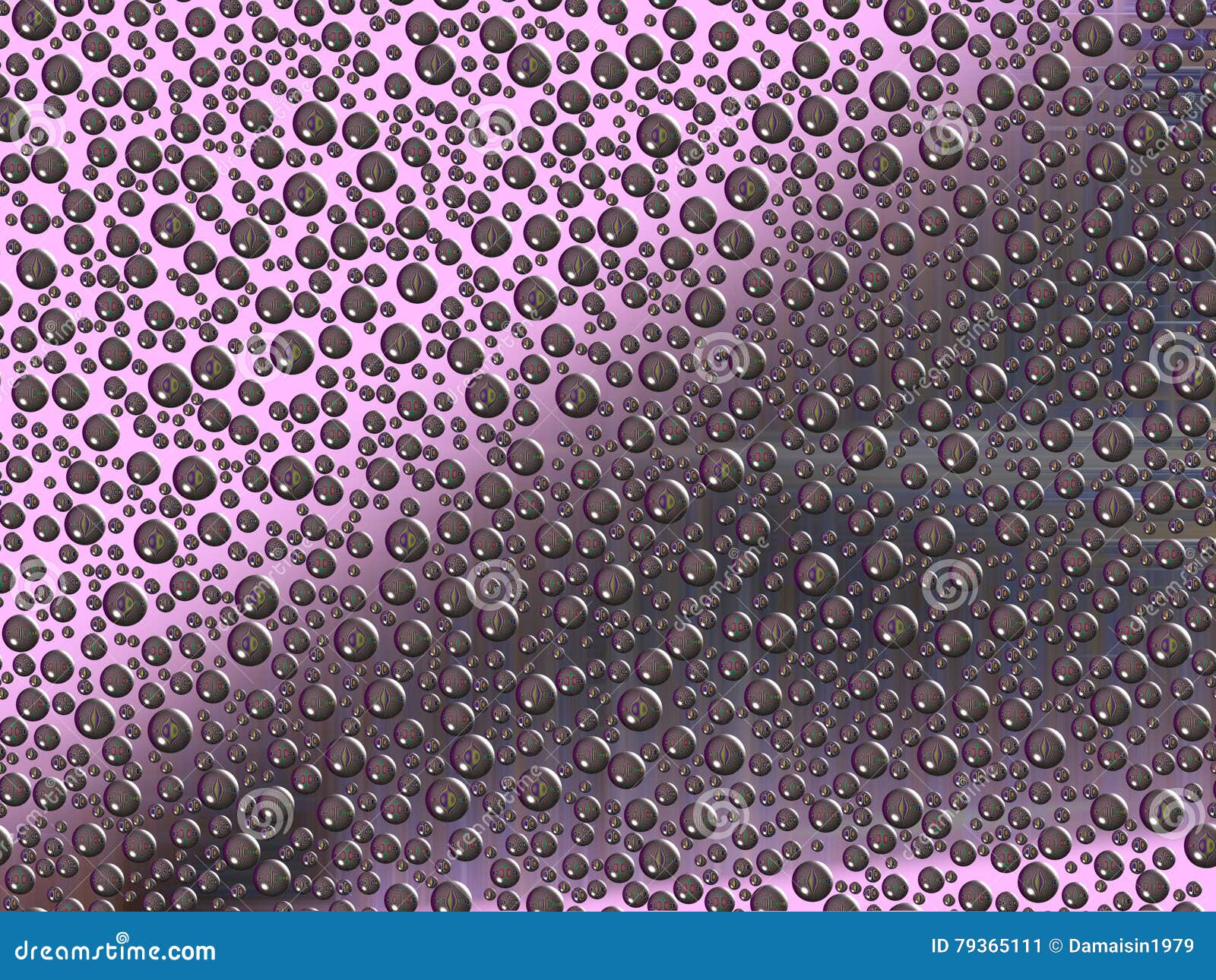 Vivid Abstract Background with Violet Bubbles Stock Image - Image of ...