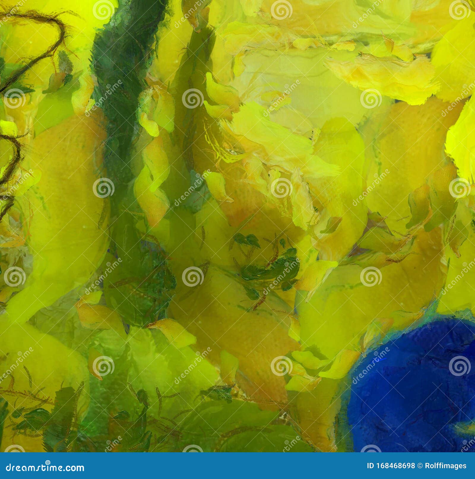 Vivid Abstract Artwork With Dynamic Colorful Lines And Shapes Stock ...