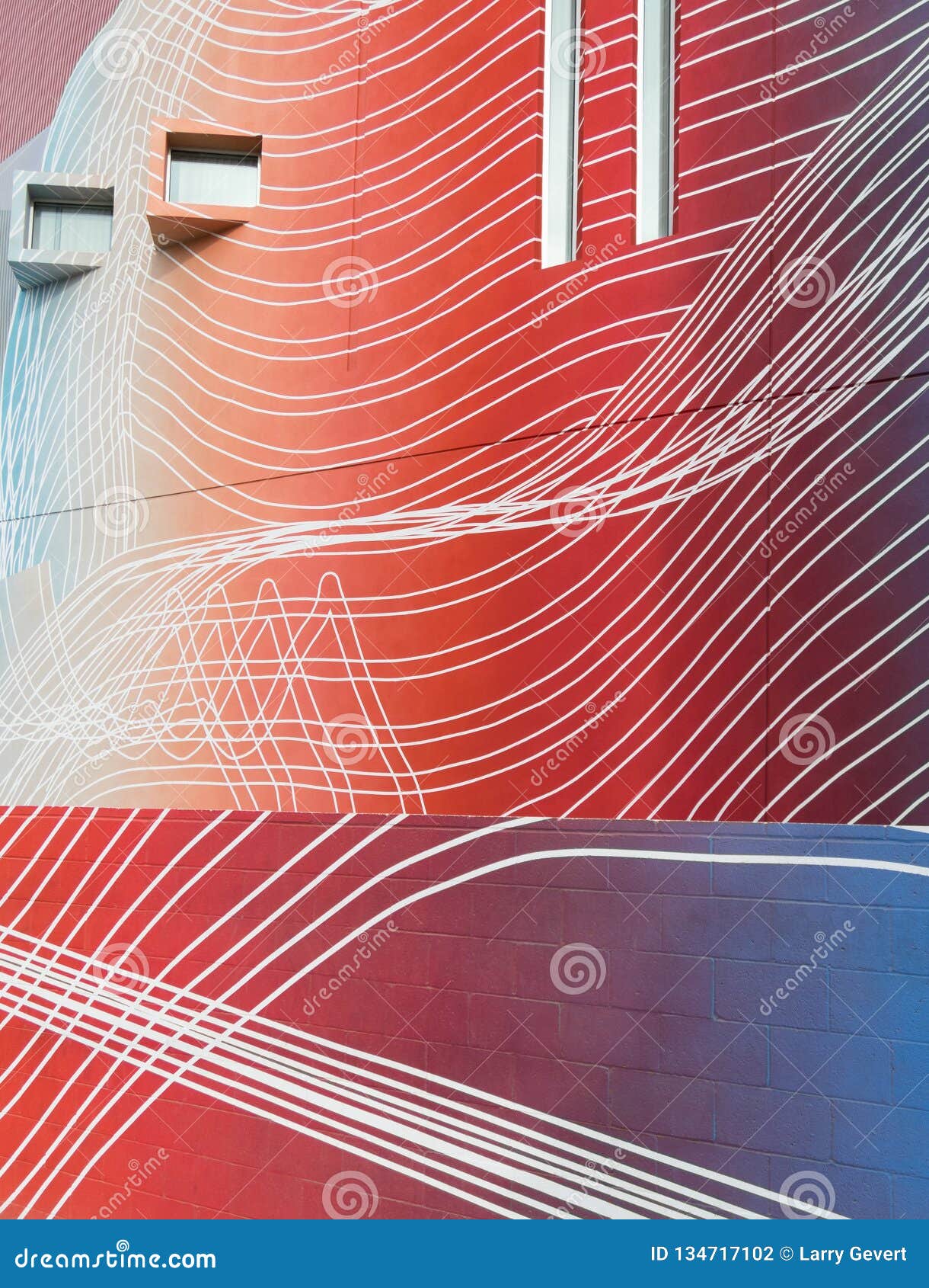 Vivid Architectural Colors and Patterns Editorial Photography - Image ...