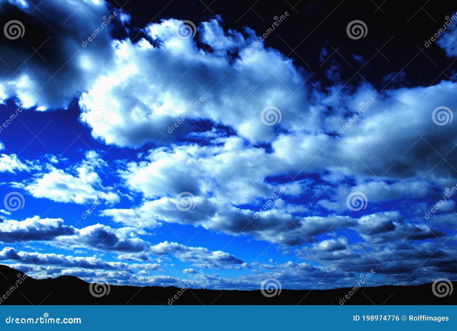 Vivid Blue Watercolor Background Stock Photo | CartoonDealer.com #56023368