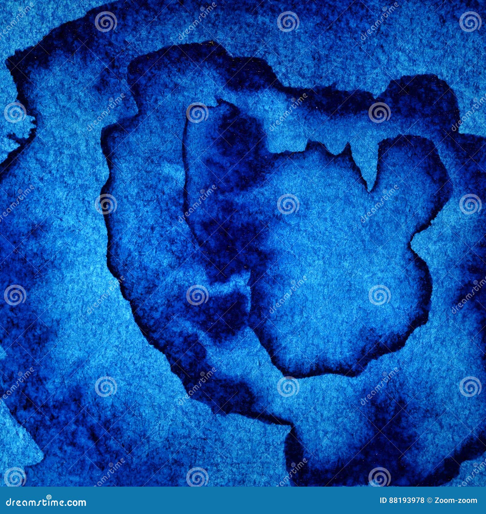 Vivid Blue Watercolor Background Stock Photo | CartoonDealer.com #56023368