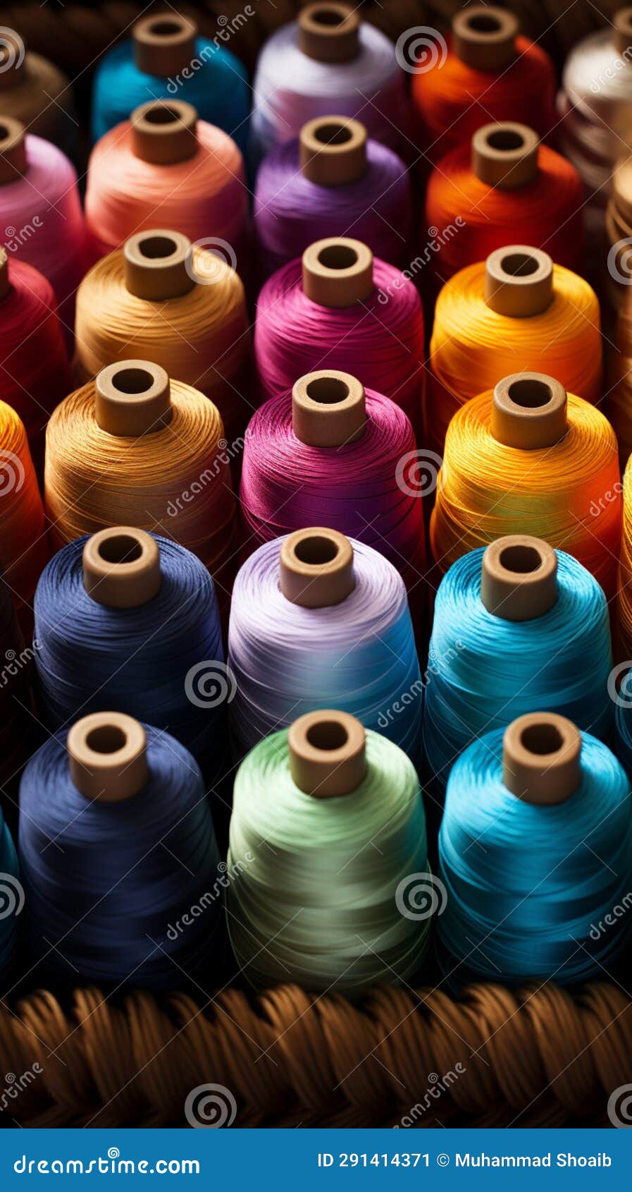 Vivid Catalog Showcases an Array of Multicolored Threads for Crafting ...