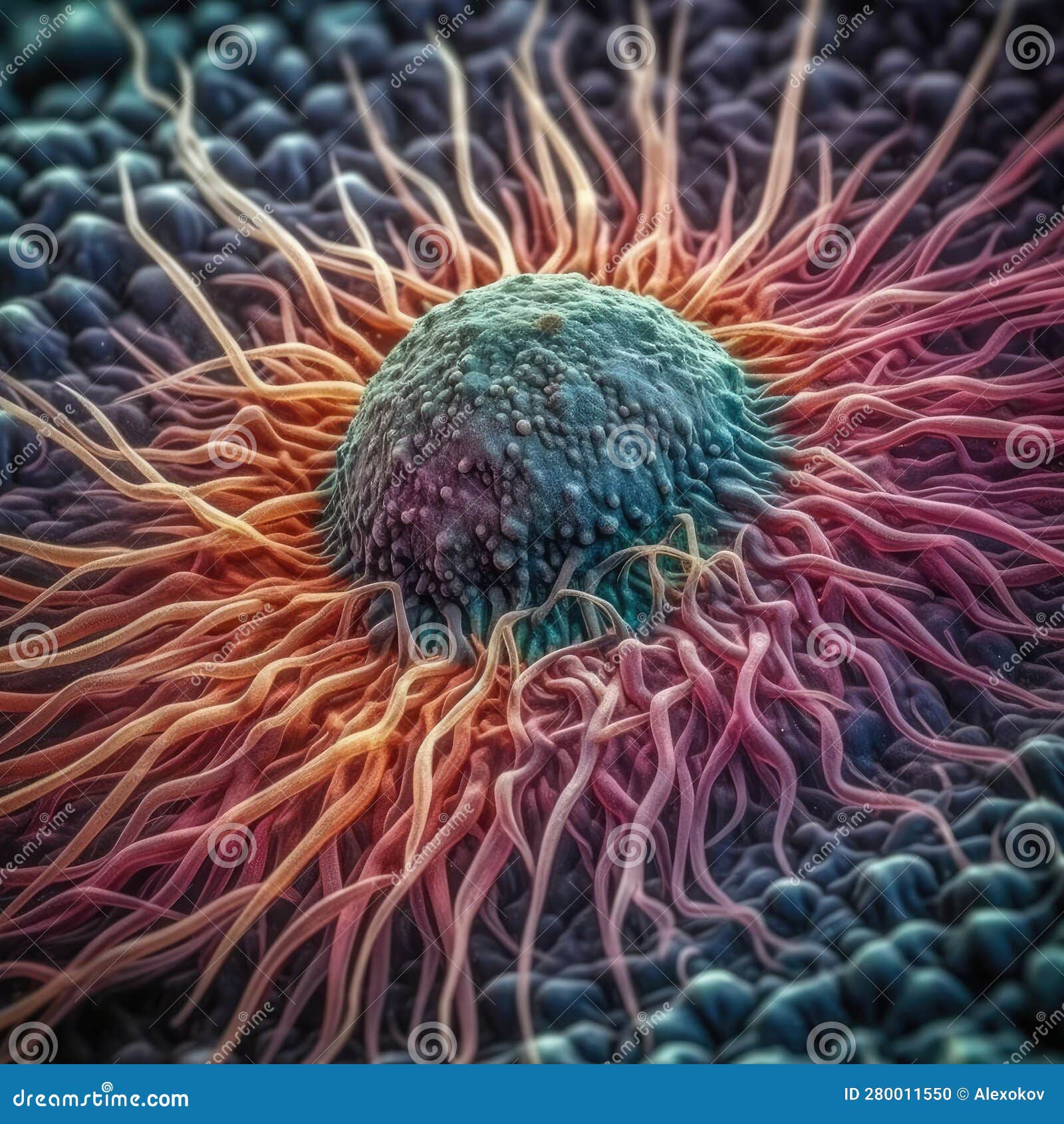 Vivid Cell Signaling Pathways In High Detail. Perfect For Medical ...