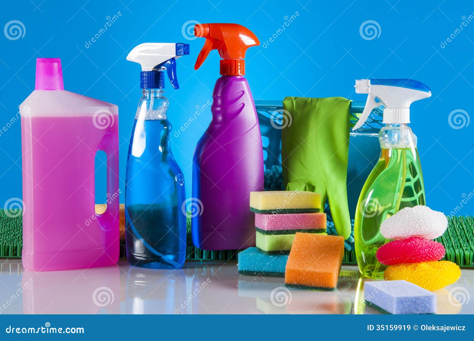 Vivid cleaning concept stock image. Image of home, sponge - 35159919