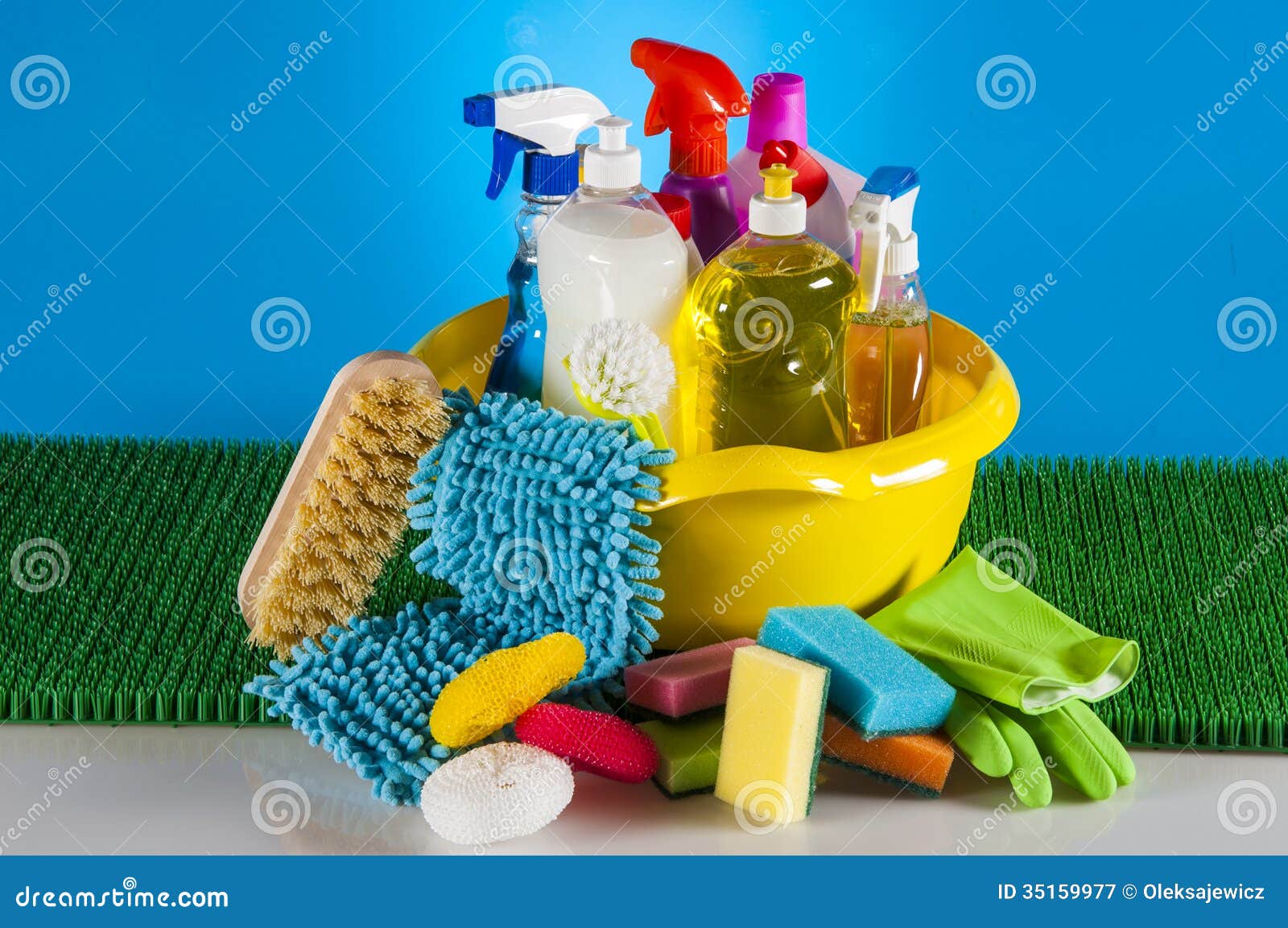 Vivid cleaning concept stock image. Image of color, product - 35159977