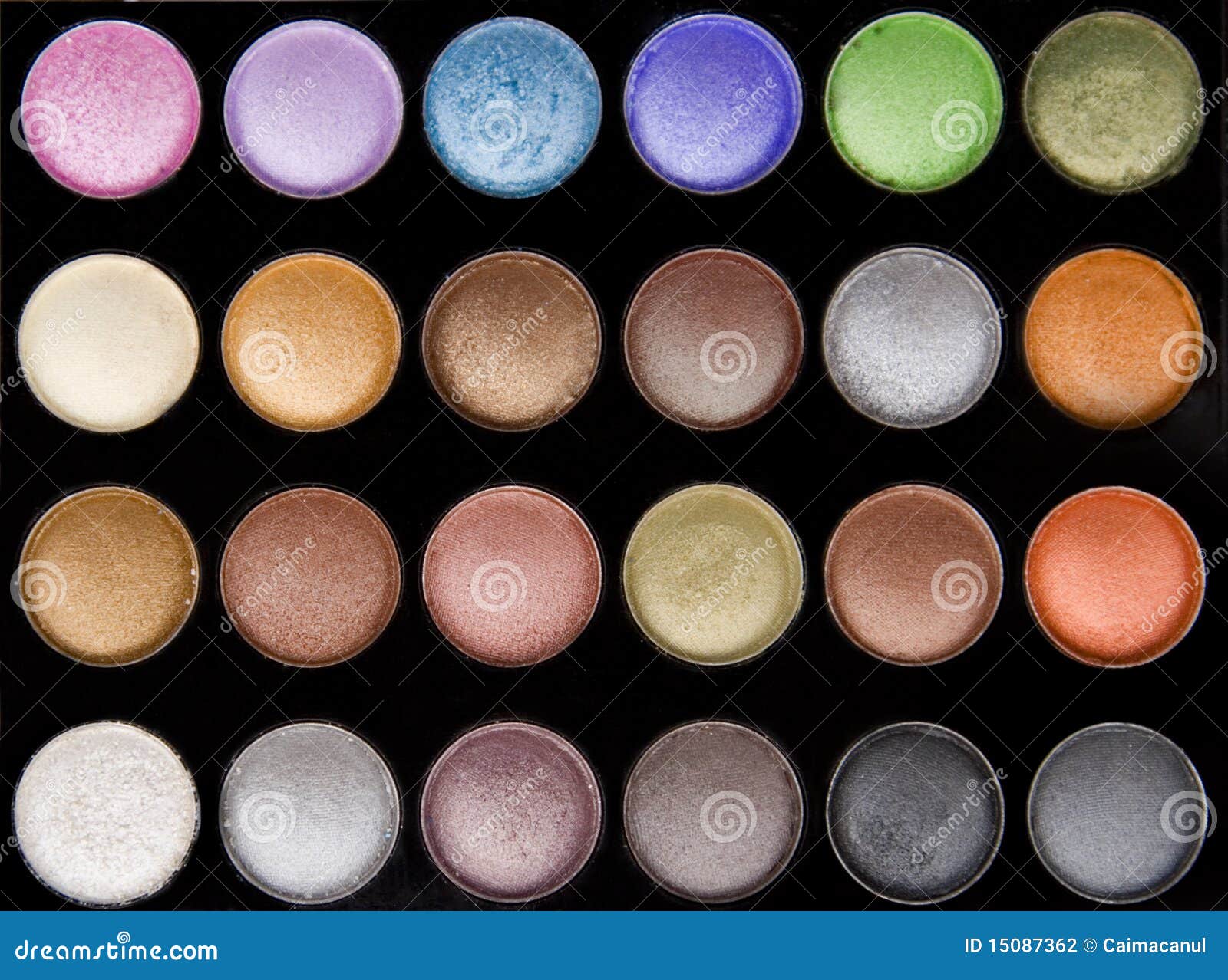 Vivid colored eye makeup stock photo. Image of beauty - 15087362