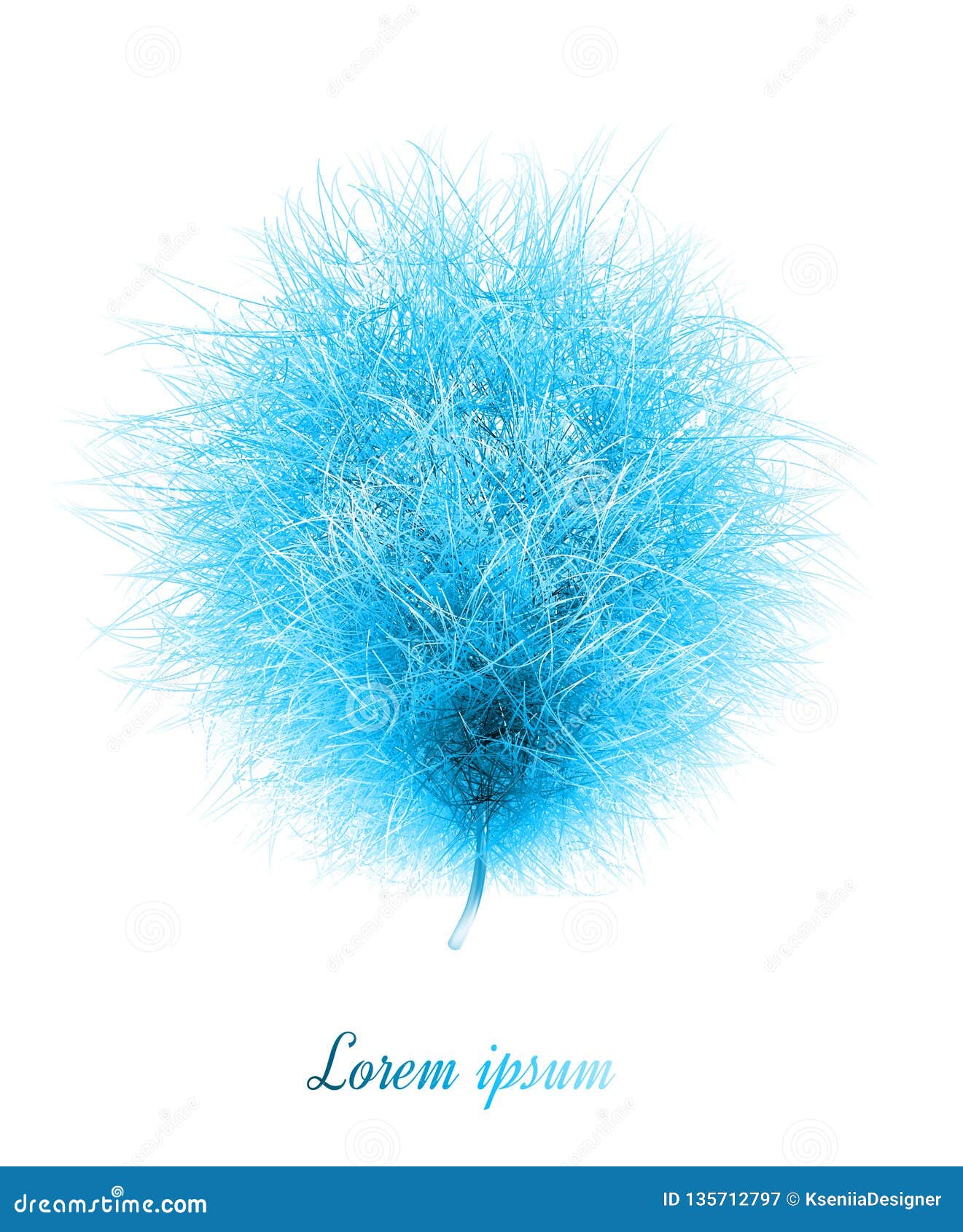 Vivid Colorful Background with Fluff Stock Vector - Illustration of ...