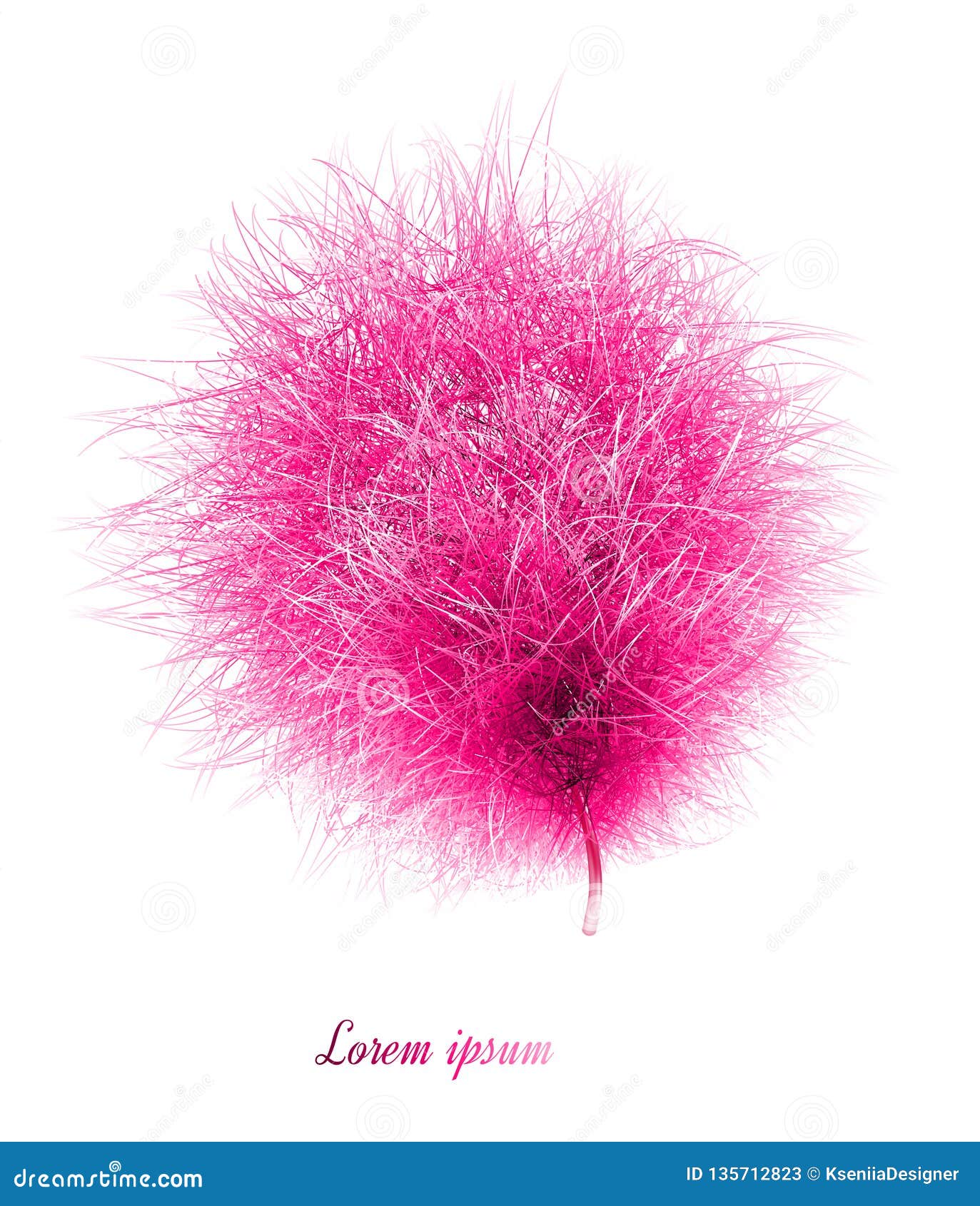 Vivid Colorful Background with Fluff Stock Vector - Illustration of ...