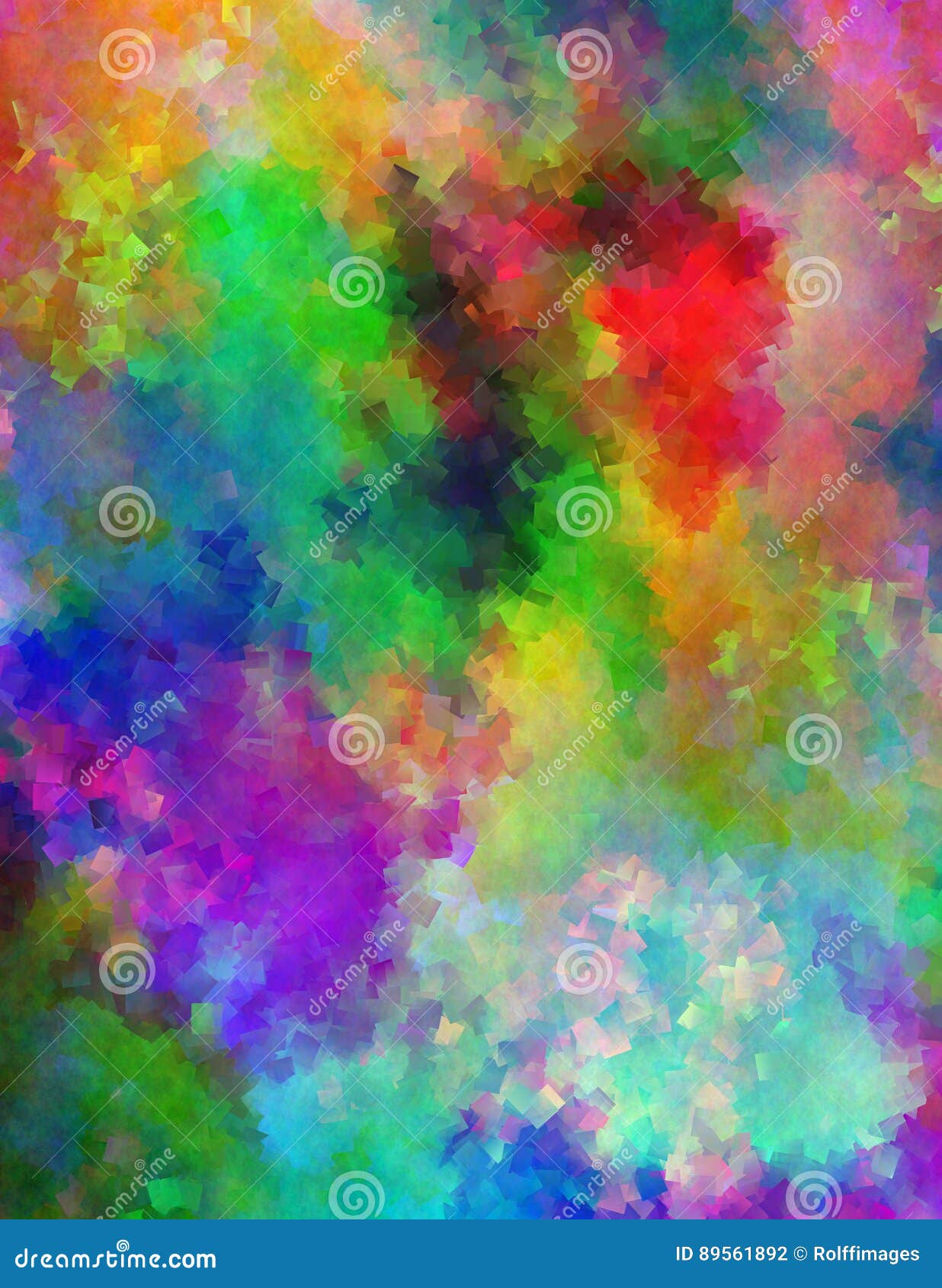 Vivid colors stock illustration. Illustration of canvas - 89561892