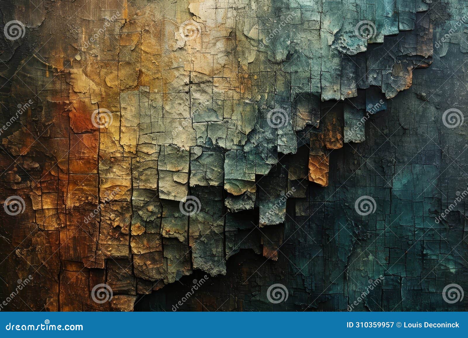 Clash of Surfaces stock illustration. Illustration of harmonious ...