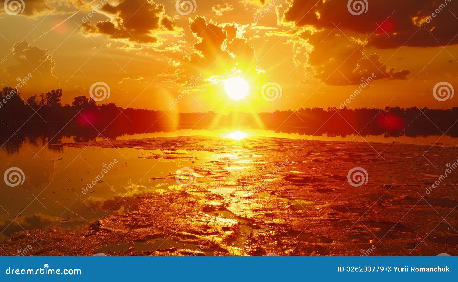 Vivid Depiction of Global Warming Effects Intense Heat Visualized in ...