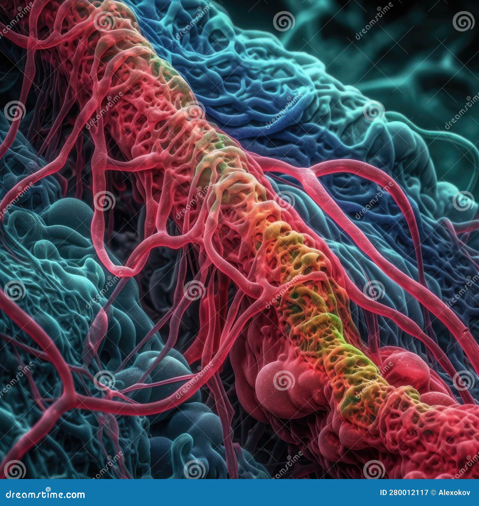 Vivid Golgi Apparatus in a Cell: a High-Resolution Electron Microscope ...