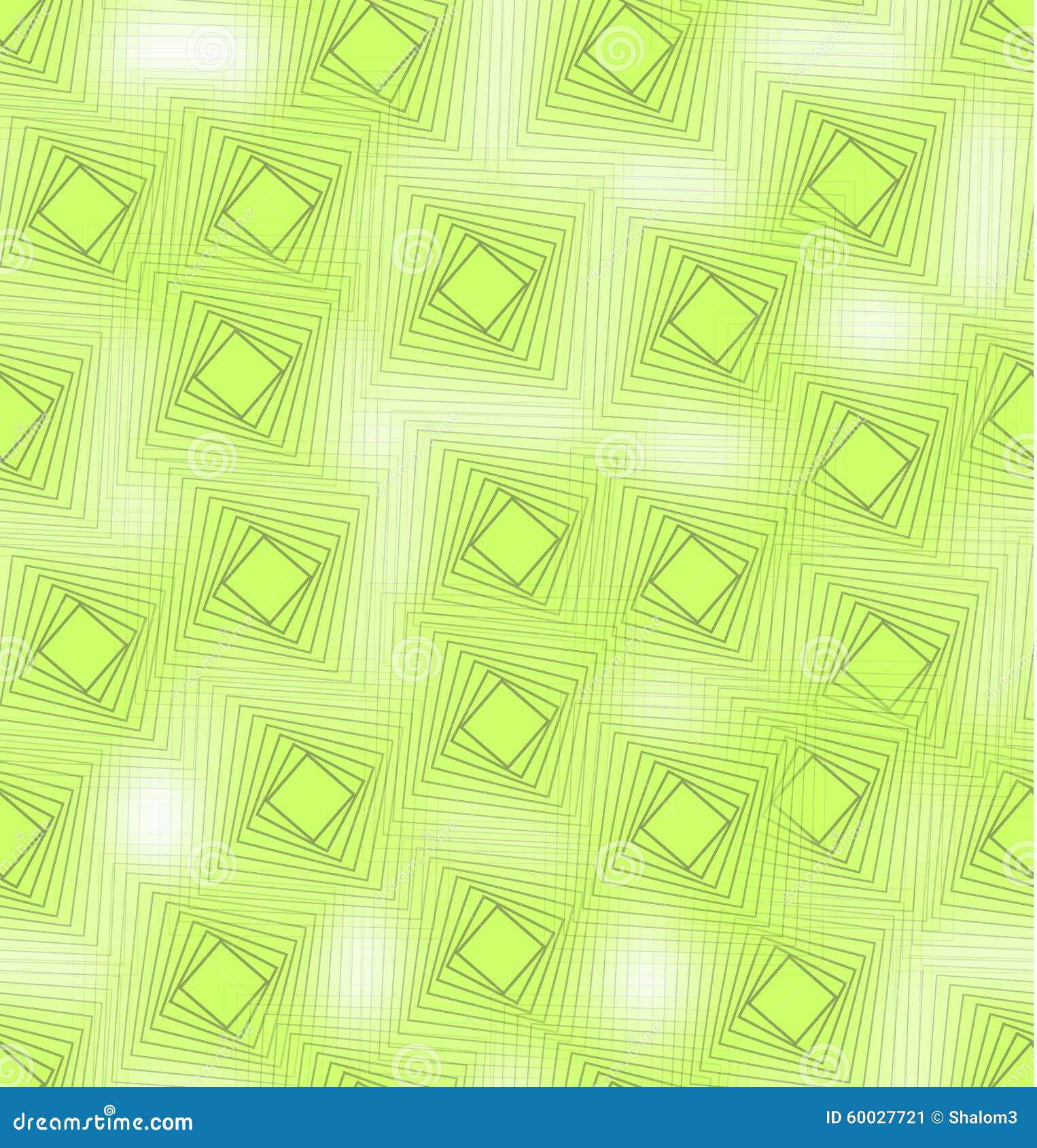 Vivid Green Seamless Background Tile with Blend Square Decor and Fine ...