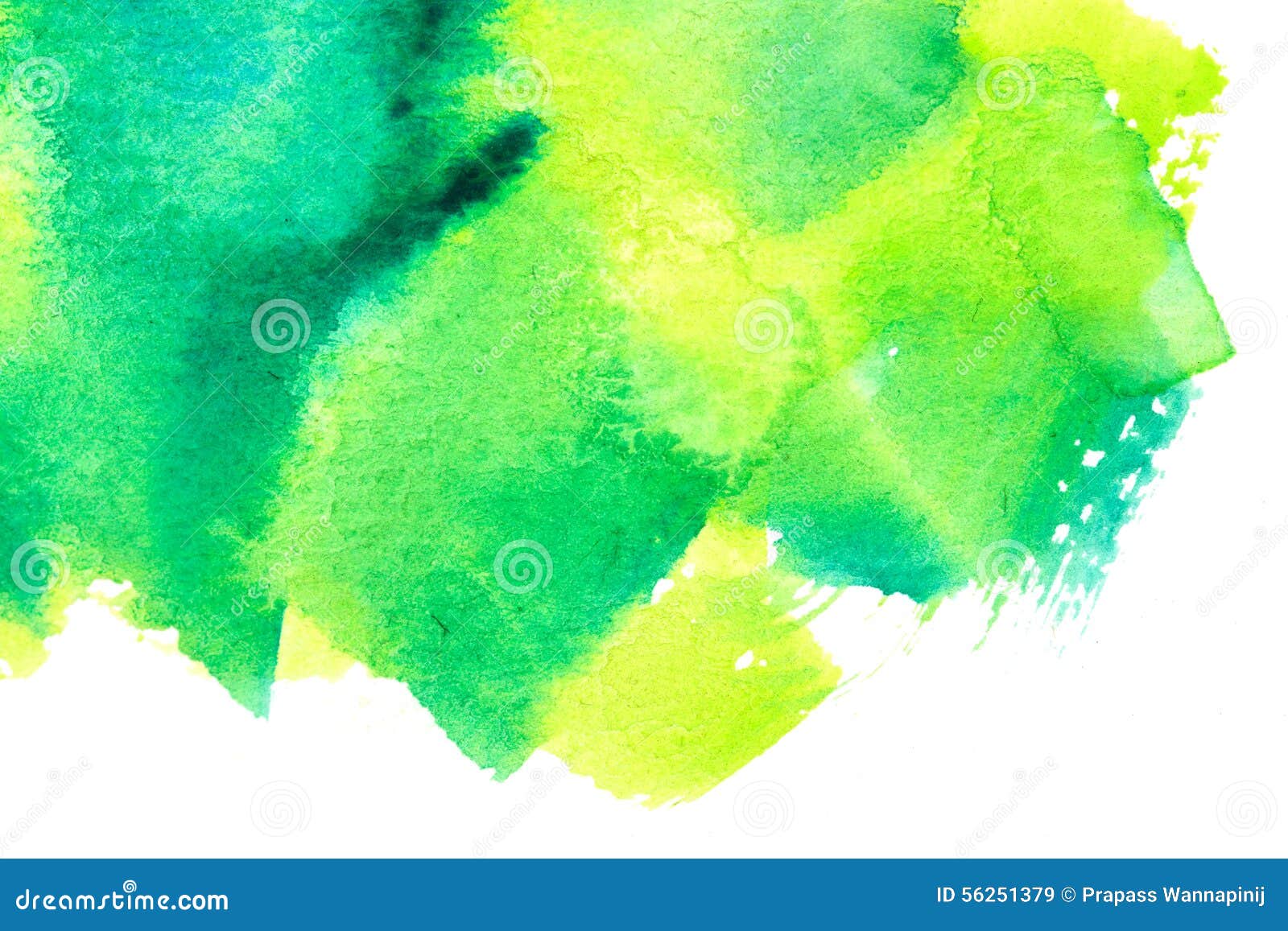 Vivid Green Watercolor Background Royalty-Free Stock Photography ...