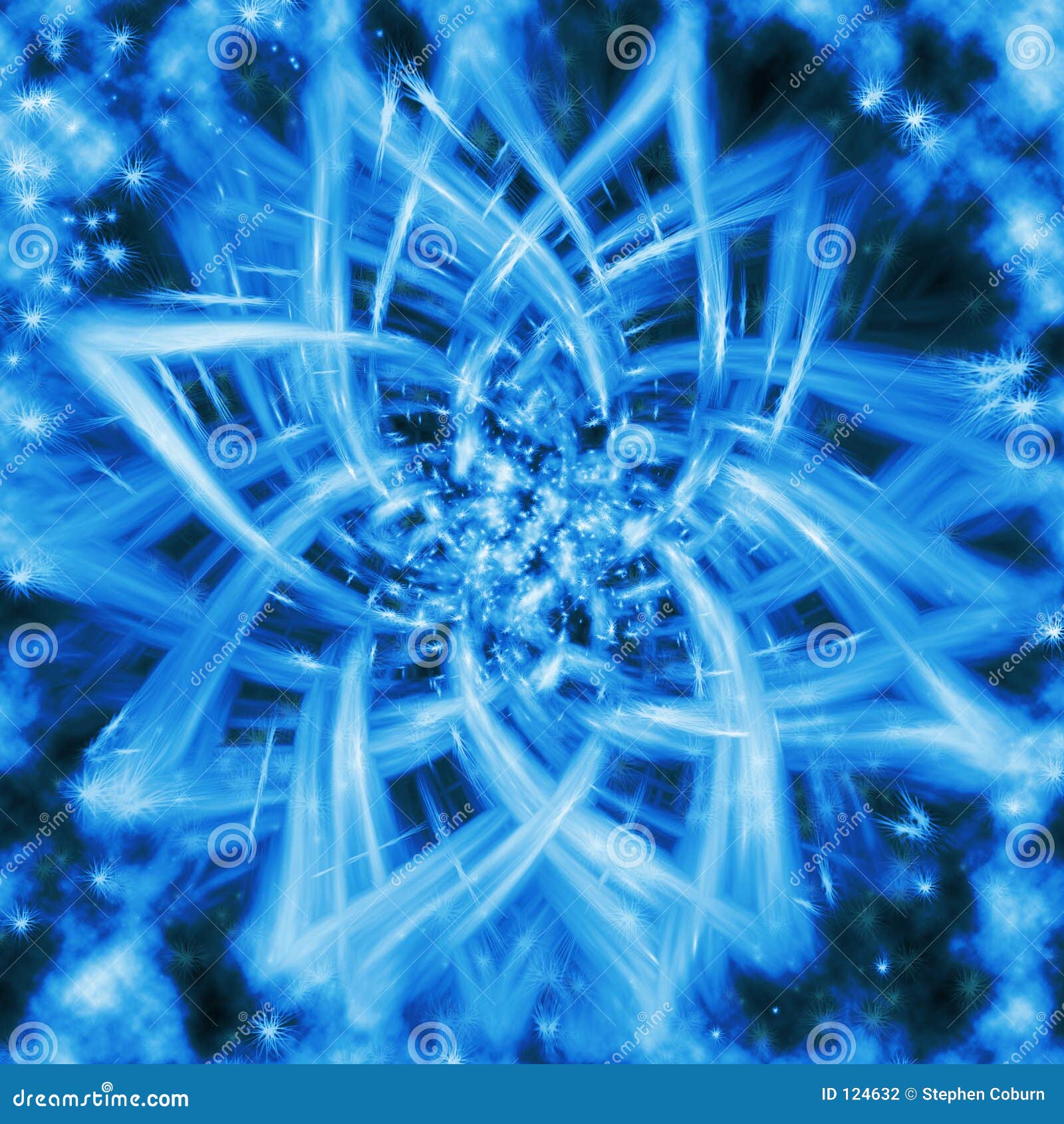 Vivid Light Display stock illustration. Illustration of blue - 124632