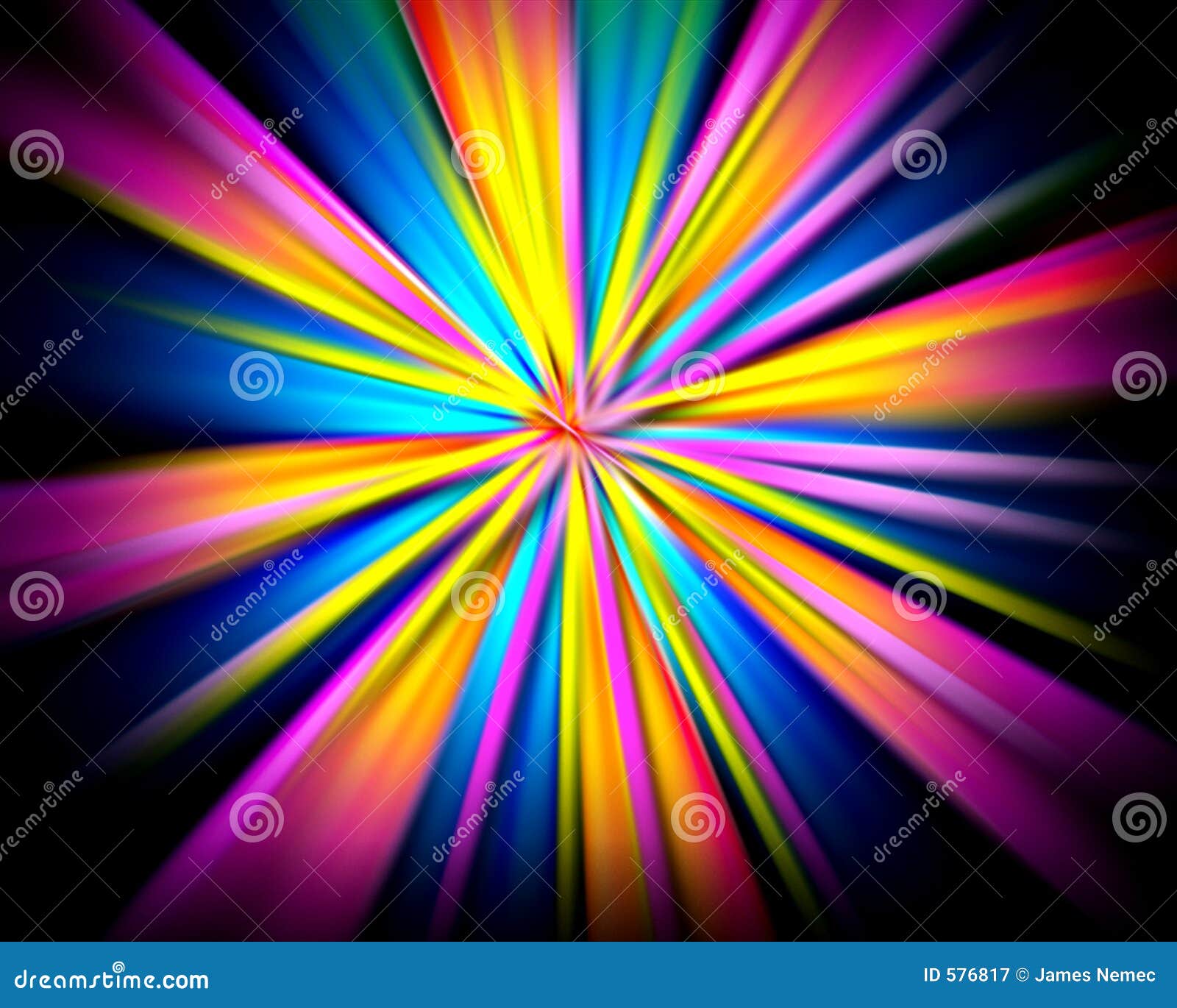 Vivid Light Explosion stock illustration. Illustration of thin - 576817