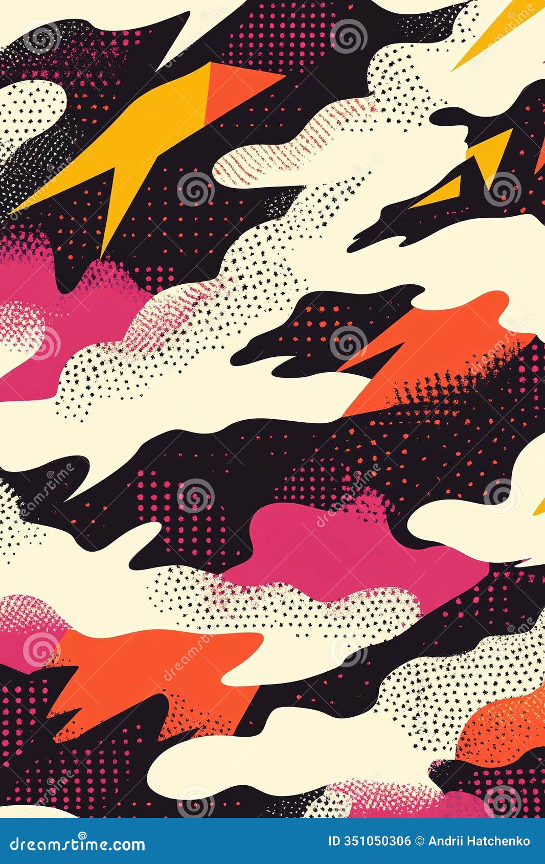 Vivid Lightning Bolt Patterns for High-energy Concert Posters. Stock ...