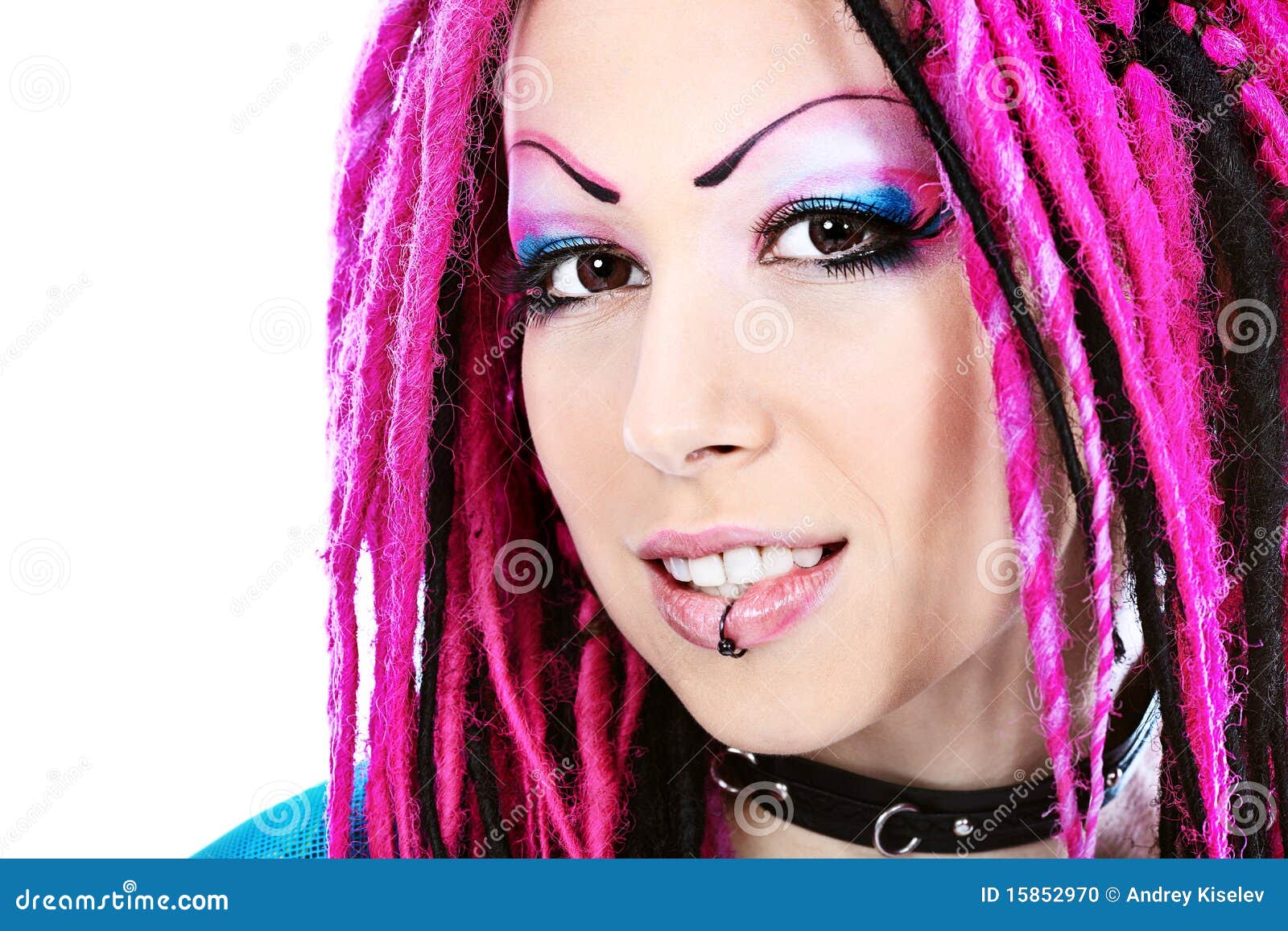 Vivid makeup stock photo. Image of concept, fashion, lovely - 15852970