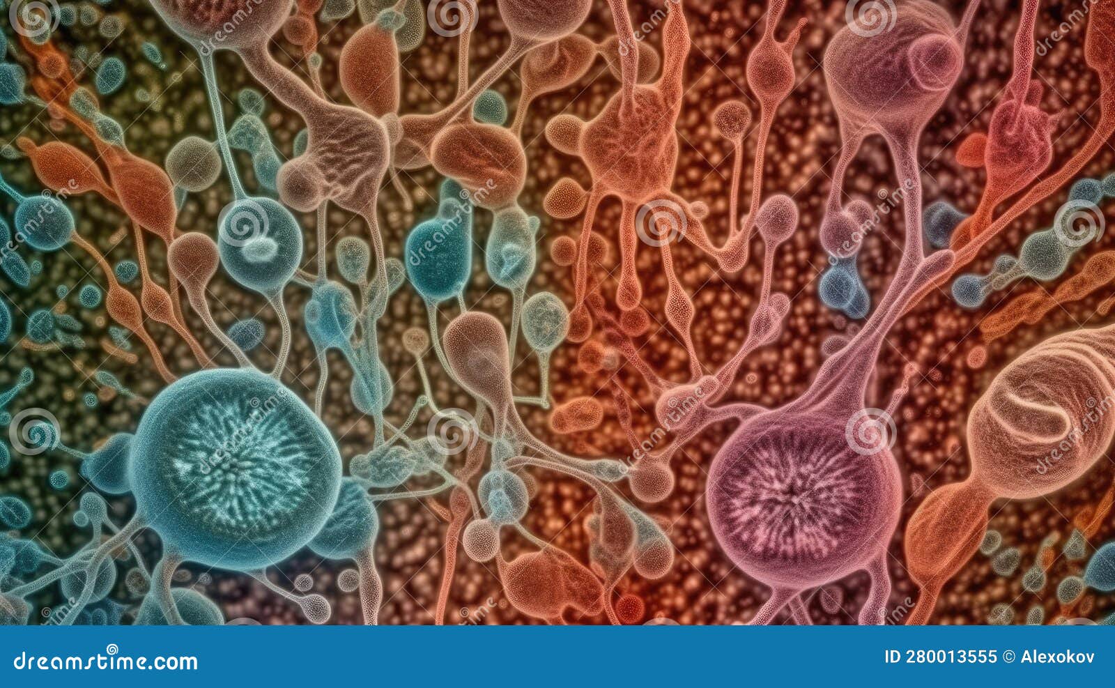 Vivid Microscopic View of Urinary System Cells for Medical ...