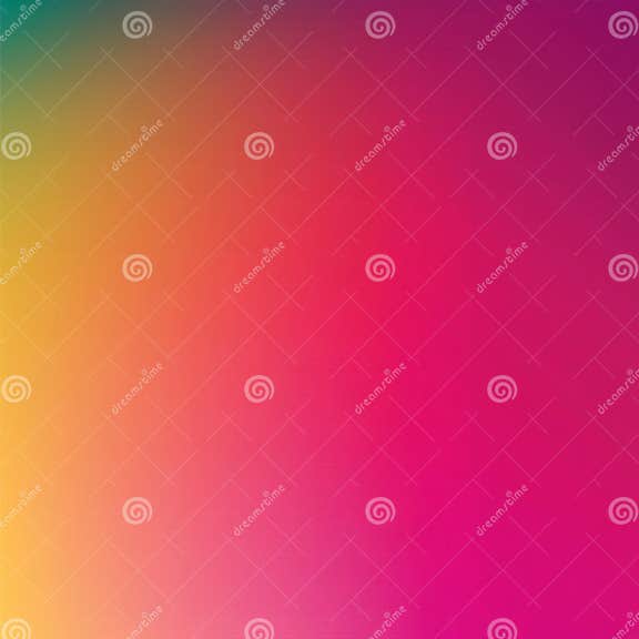 Vivid Multicolor Gradient Abstract Background with Smooth Transition Stock Illustration ...