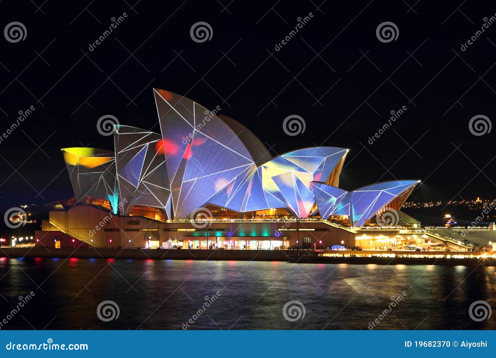 Vivid Opera House editorial image. Image of australia - 19682370