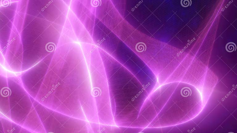 Vivid Pink and Purple Neon Light Waves Against a Dark Background ... Vivid Pink and Purple Neon Light Waves Against a Dark Background ...