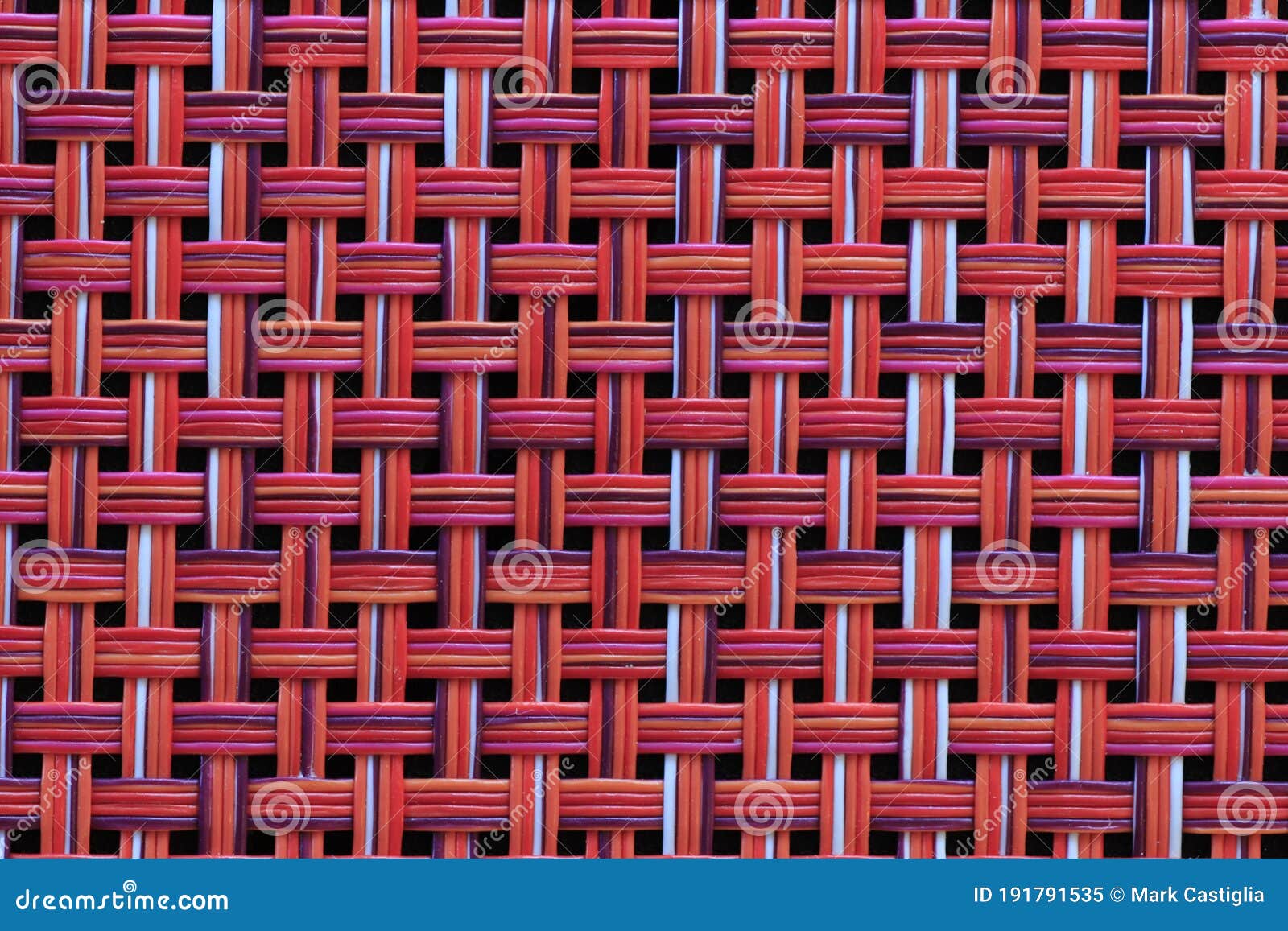 Vivid Red Basket Weave Mesh Texture Background Stock Image - Image of ...