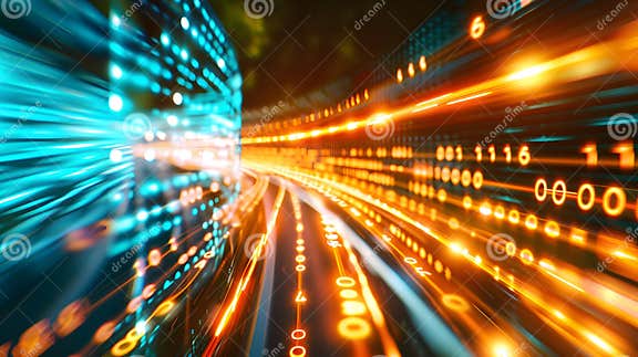 A Vivid Representation of High-speed Data Transmission Stock ...