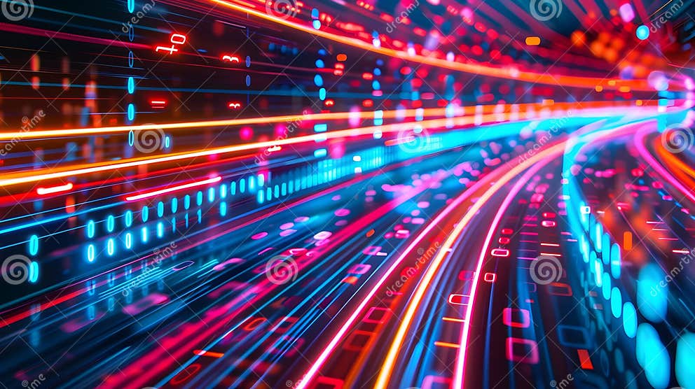 A Vivid Representation of High-speed Data Transmission Stock ...