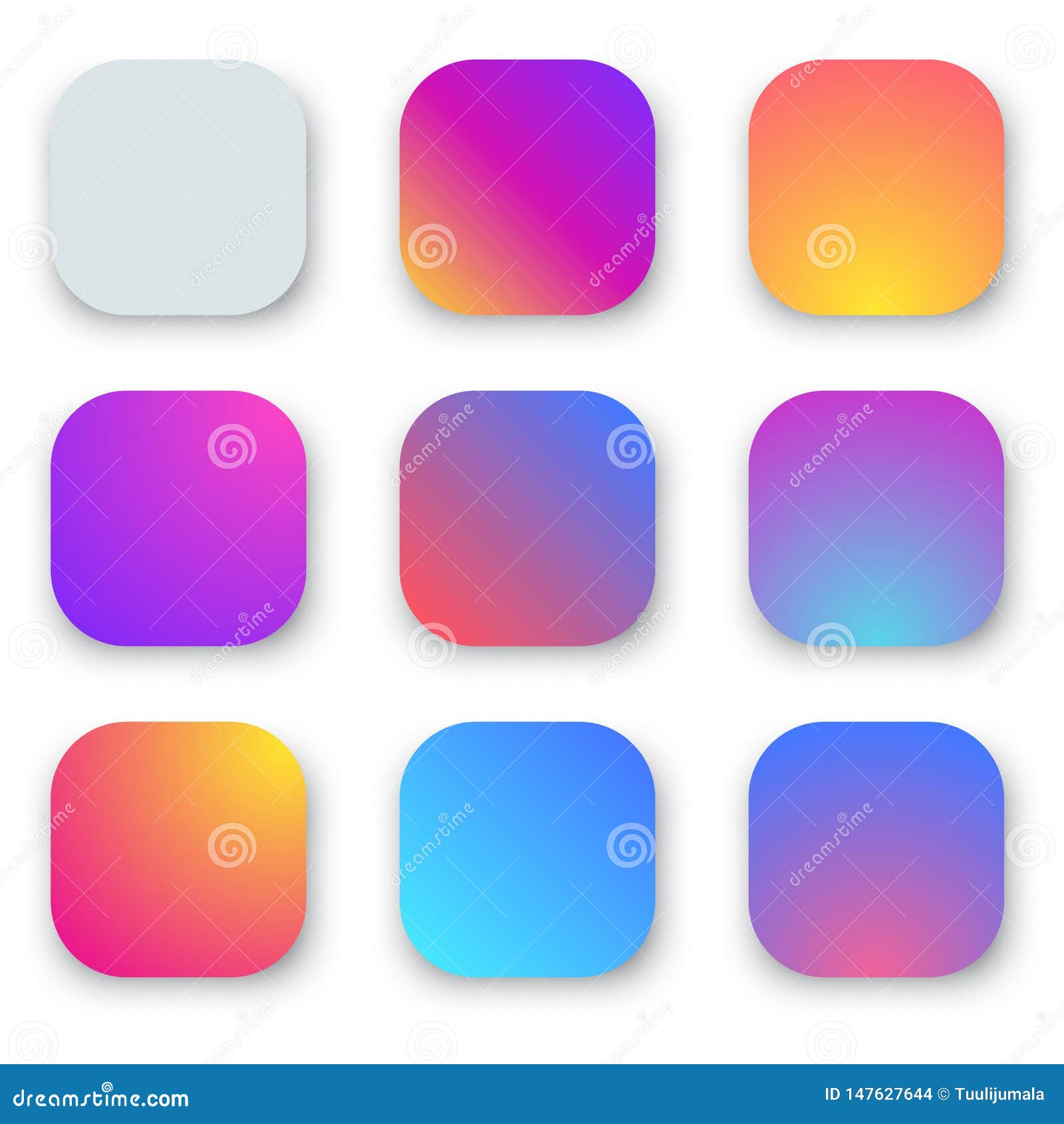 Gradient Rounded Arrows Royalty-Free Stock Photography | CartoonDealer ...