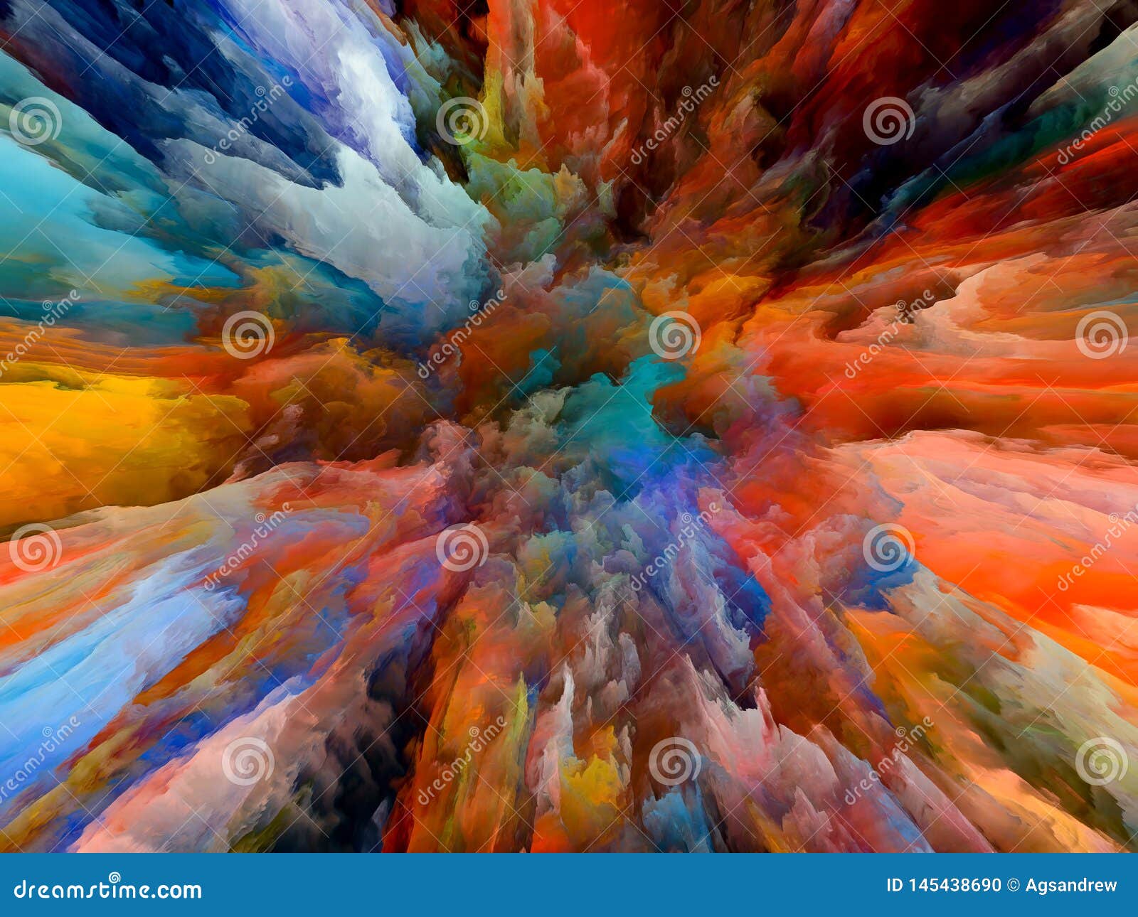 Vivid Splash stock illustration. Illustration of color - 145438690