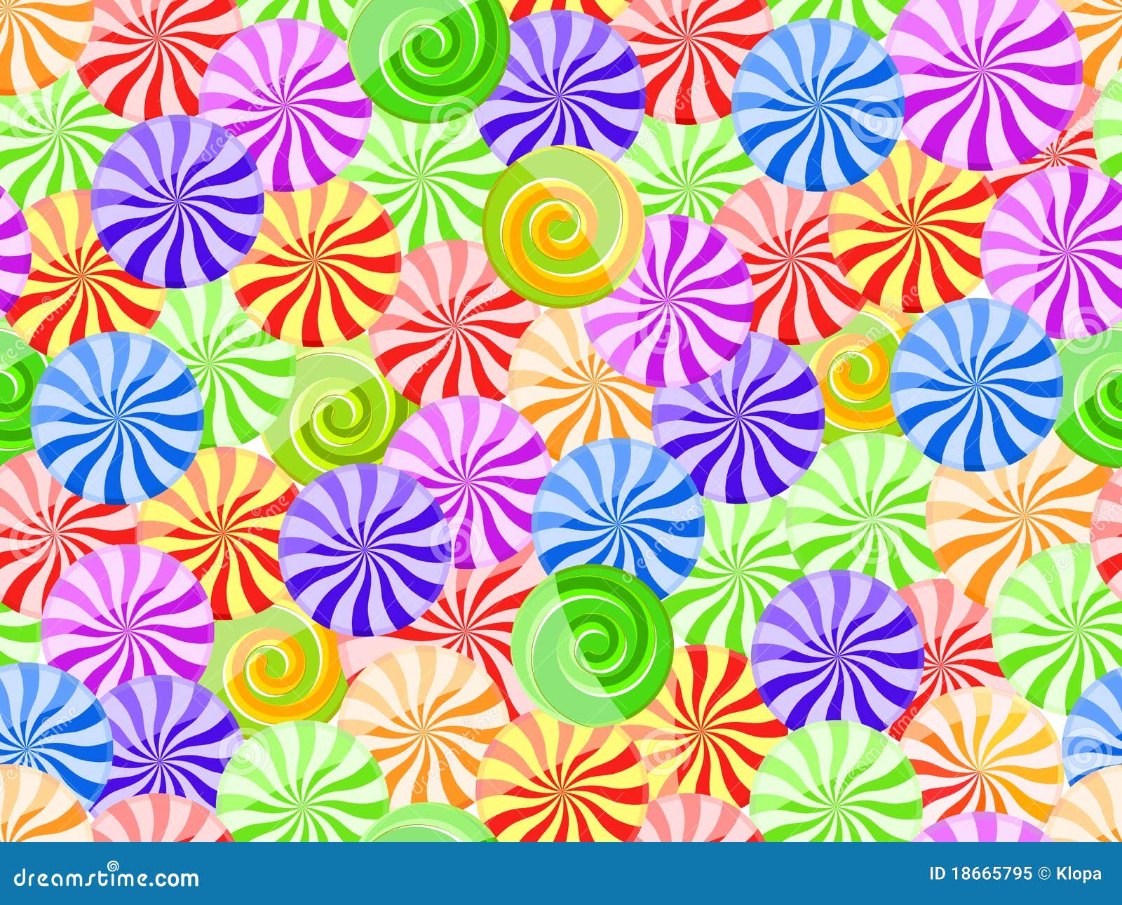 Candy Seamless Wallpaper Pattern Vintage Retro Wrapped Taffy Colorful ...