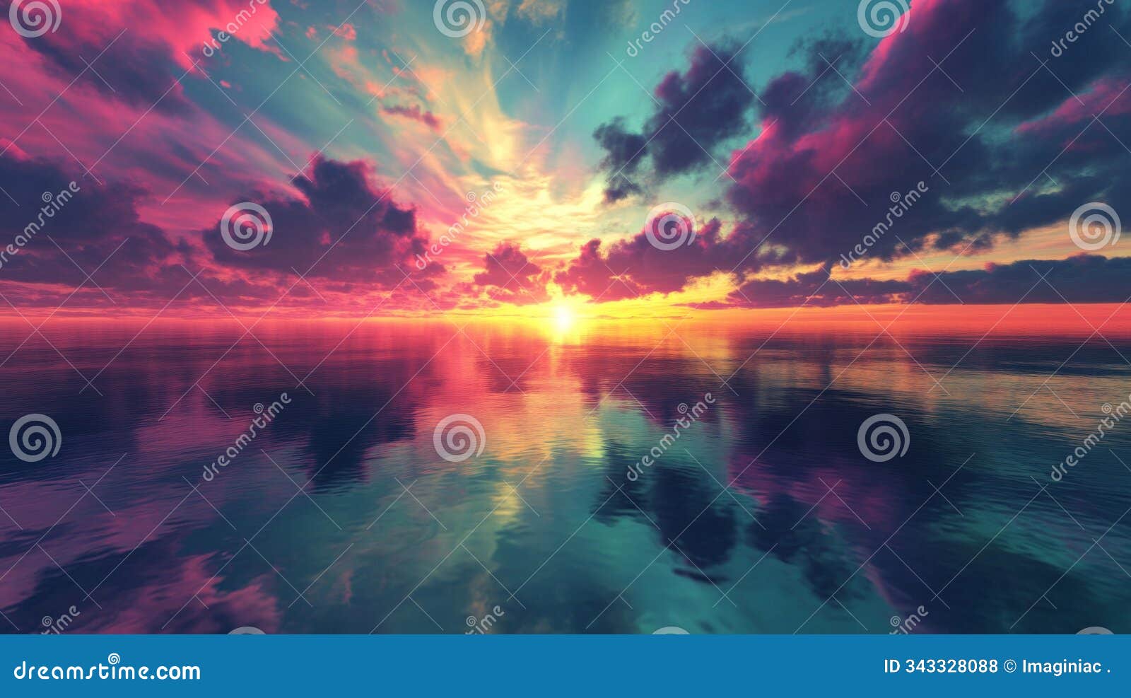 Vivid Sunset Race With Parachuting Go-karts Defying Gravity Stock Image ...