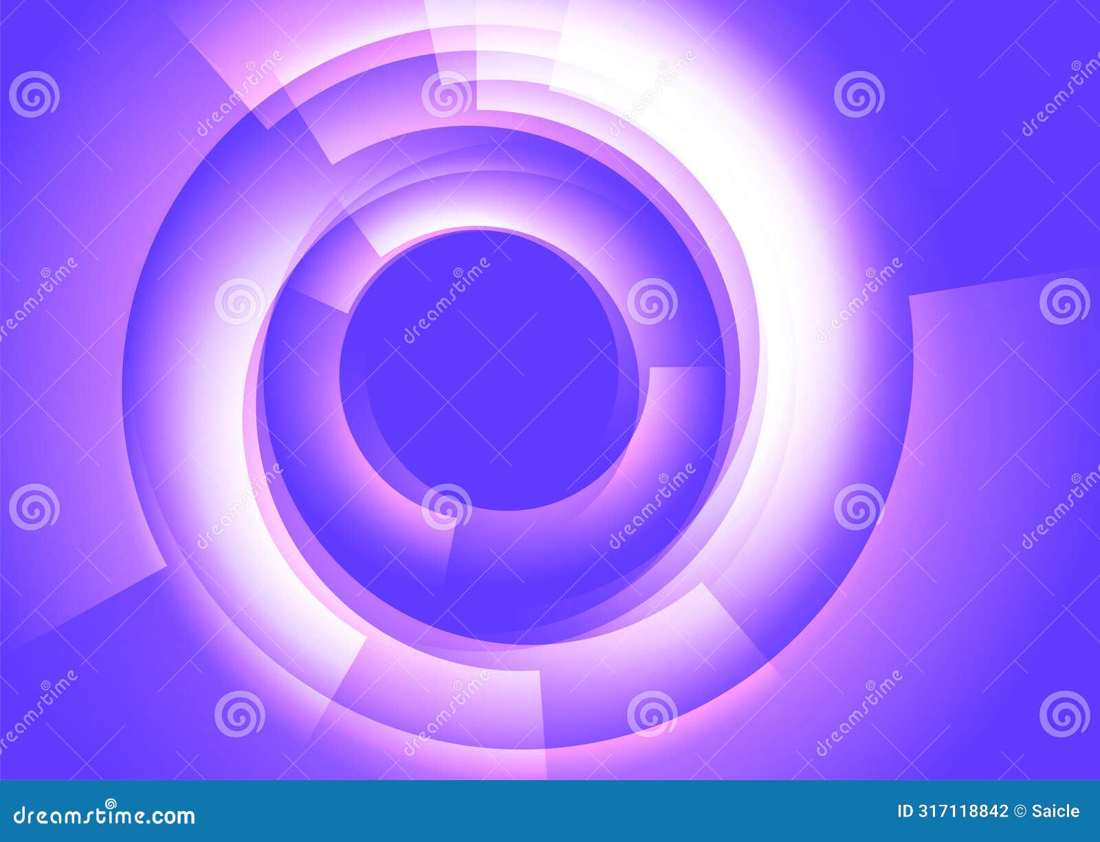 Vivid Violet Glowing Tech Abstract Concept Background Stock Vector ...