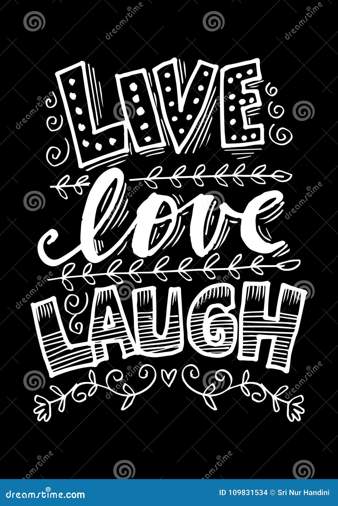 Vivo Amor Risa ilustración del vector. Ilustración de fuente - 109831534
