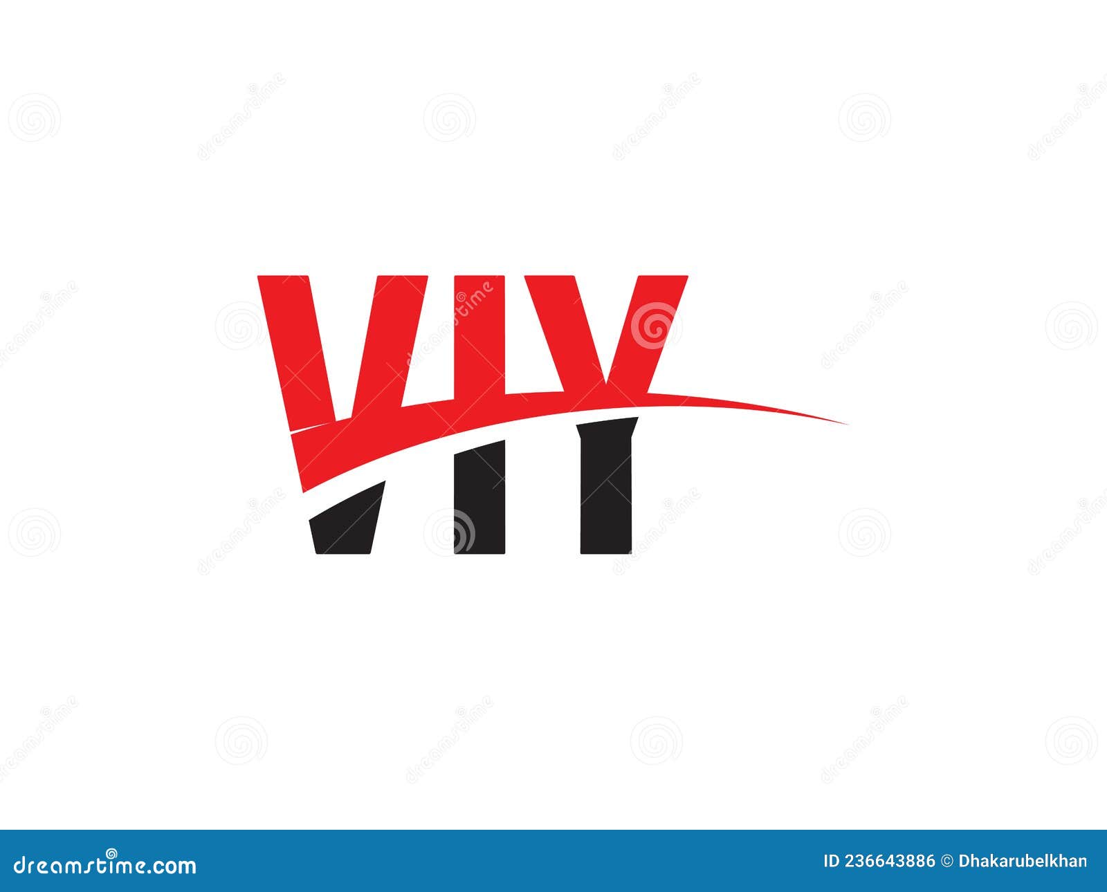 VIY Letter Initial Logo Design Vector Illustration Stock Vector ...