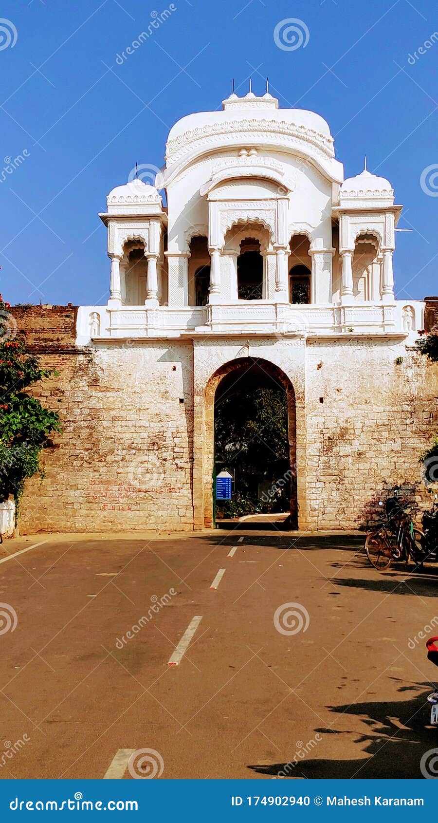 Vizianagaram Fort Exit Gate Historic Stock Photo - Image of ...